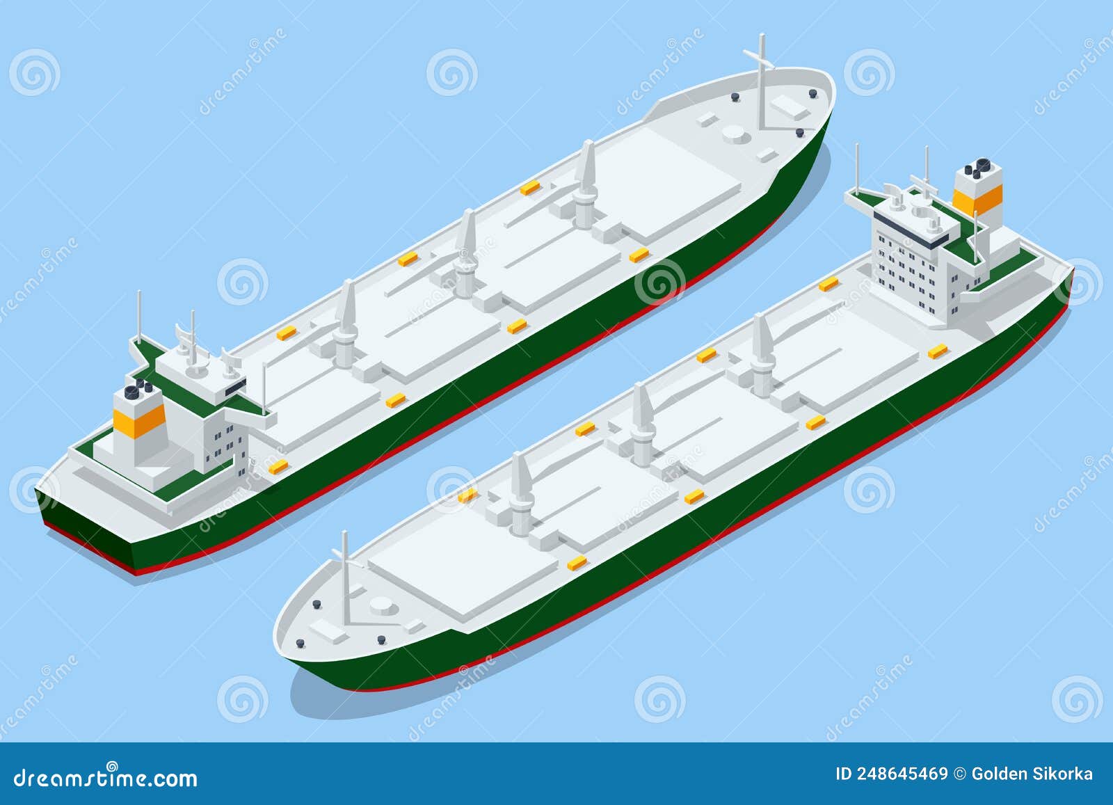 Isometric Bulk Carrier Ship. Bulk Freighter Travels. Import or Export ... Isometric Bulk Carrier Ship. Bulk Freighter Travels. Import or Export ...