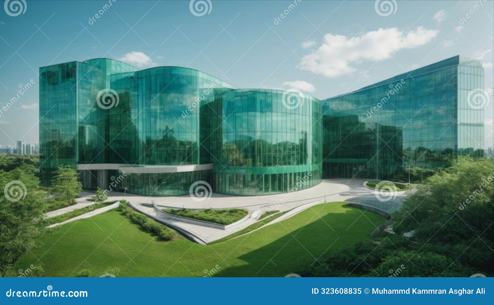 Isometric Business Glass Office Building. Isometric Modern Architecture ...