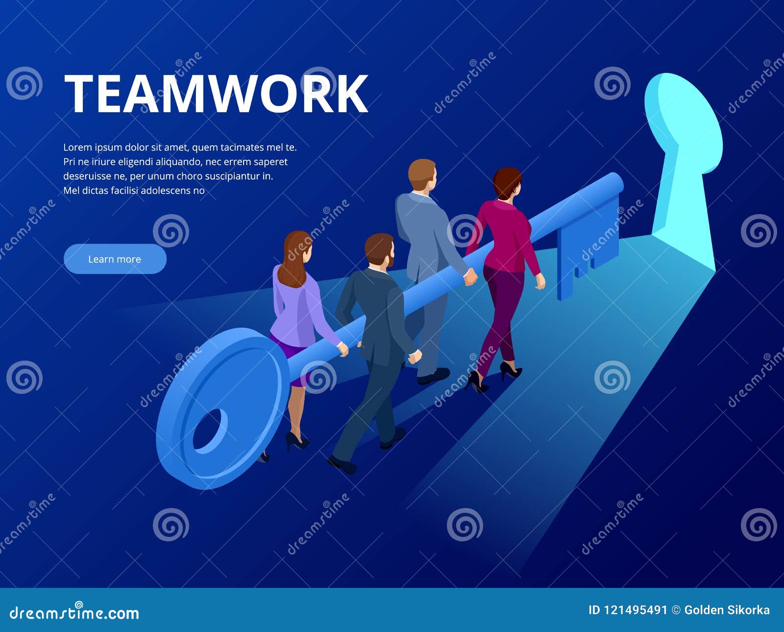 Isometric Business Success Key Concept. Business Teamwork Key of ... Isometric Business Success Key Concept. Business Teamwork Key of ...
