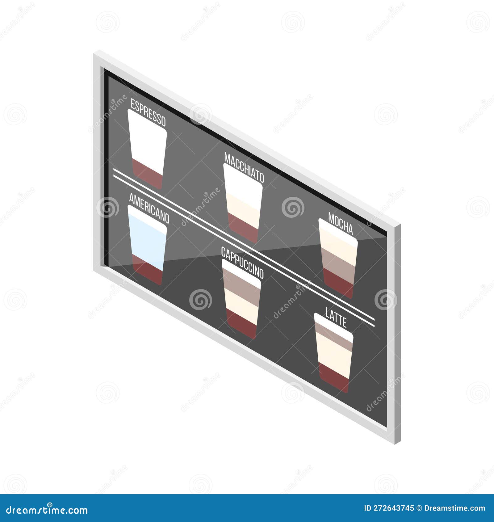 Isometric Cafe Interior Icon Stock Vector - Illustration of delicious ...