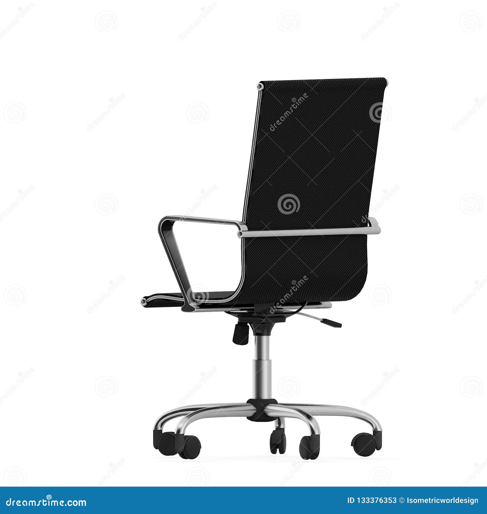 Isometric Chair 3D Rendering Stock Illustration - Illustration of fancy ...