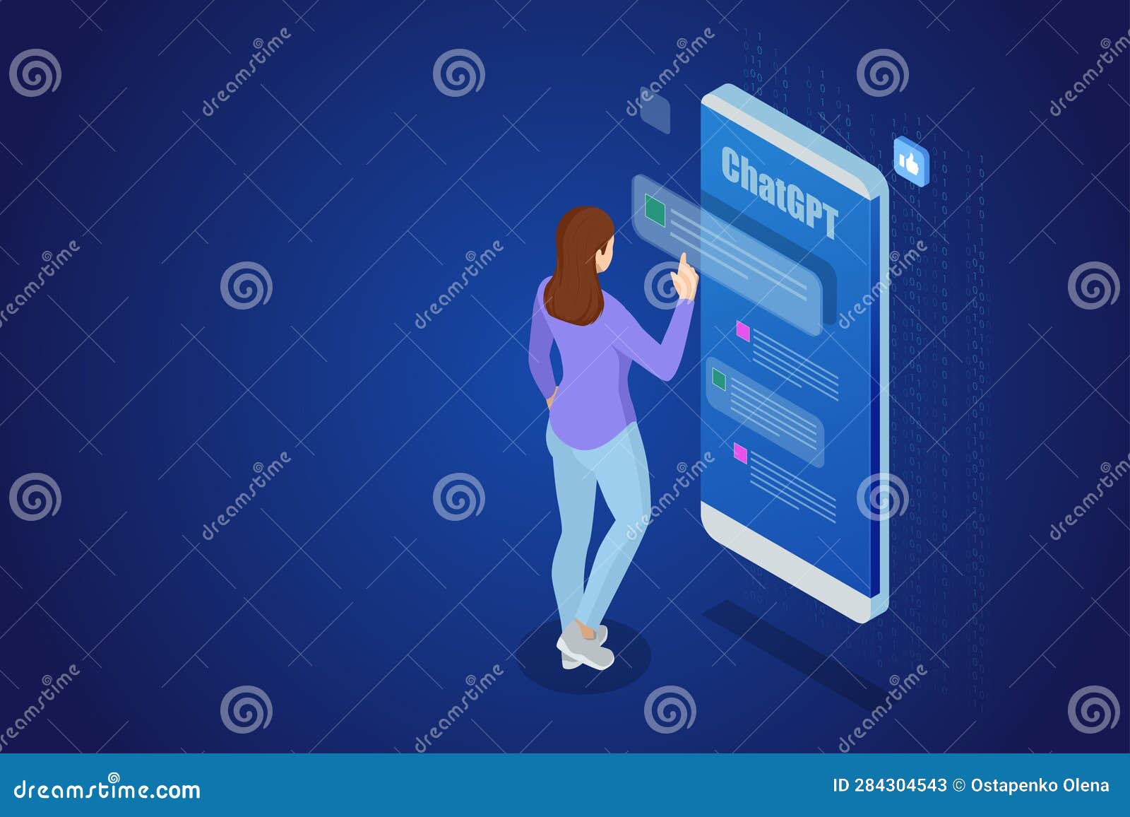 Isometric ChatGPT Concept. Artificial Intelligence Chatbot, Machine ... Isometric ChatGPT Concept. Artificial Intelligence Chatbot, Machine ...