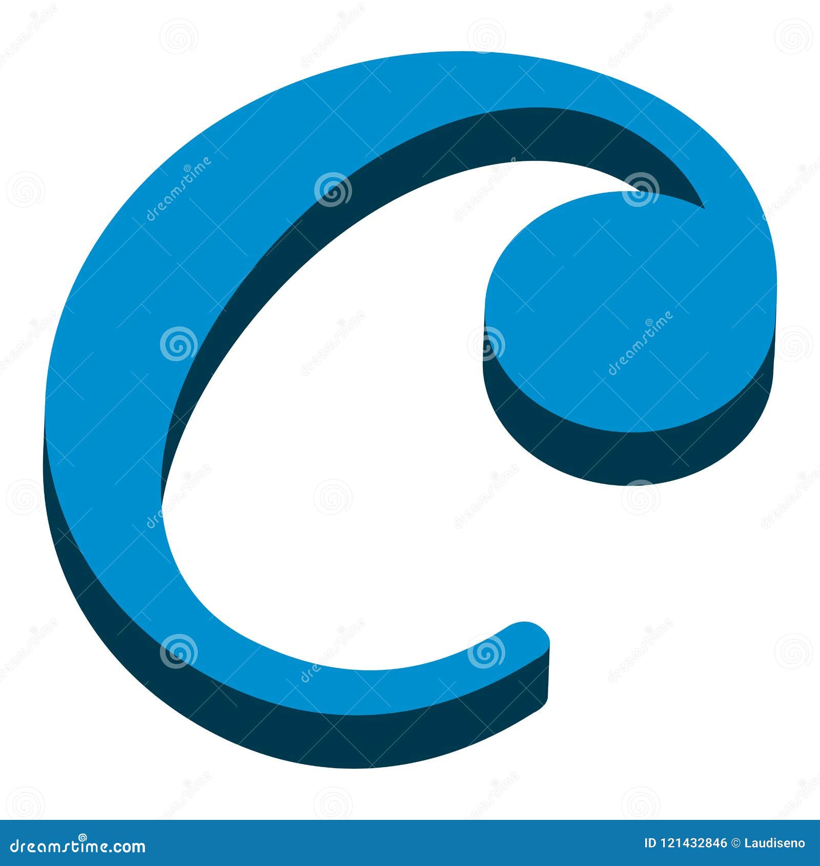 Isometric Common Time Musical Note Stock Vector - Illustration of ...