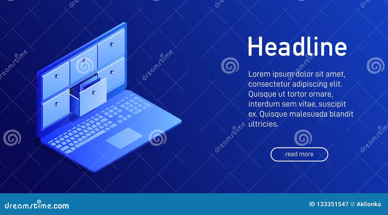 Isometric Concept of Database. Stock Vector - Illustration of modern ...