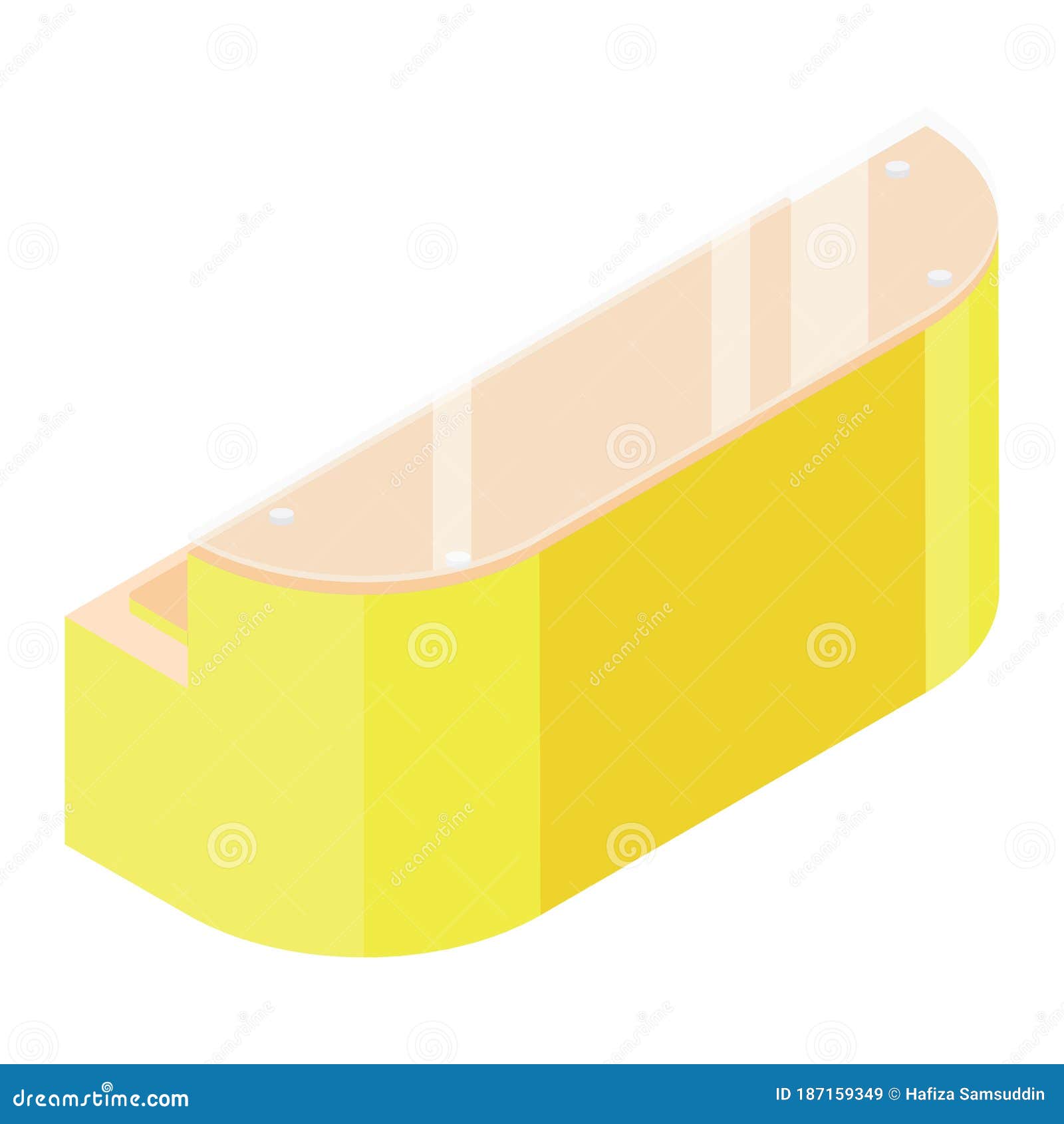 Isometric Counter. Vector Illustration Decorative Design Stock Vector ...