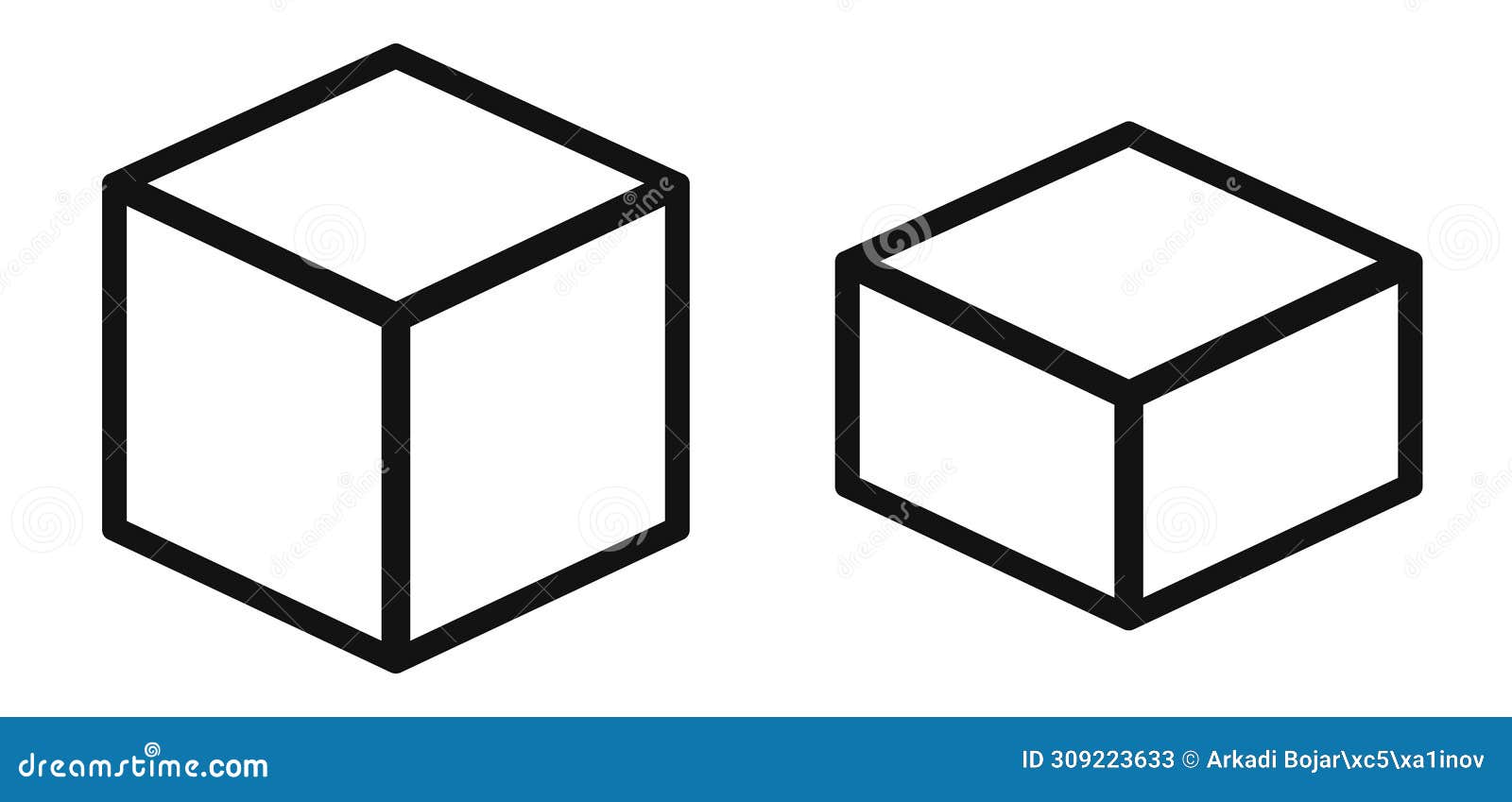 One Isometric Cube With Rounded Edges And Angles, Matte Photo Realistic ...