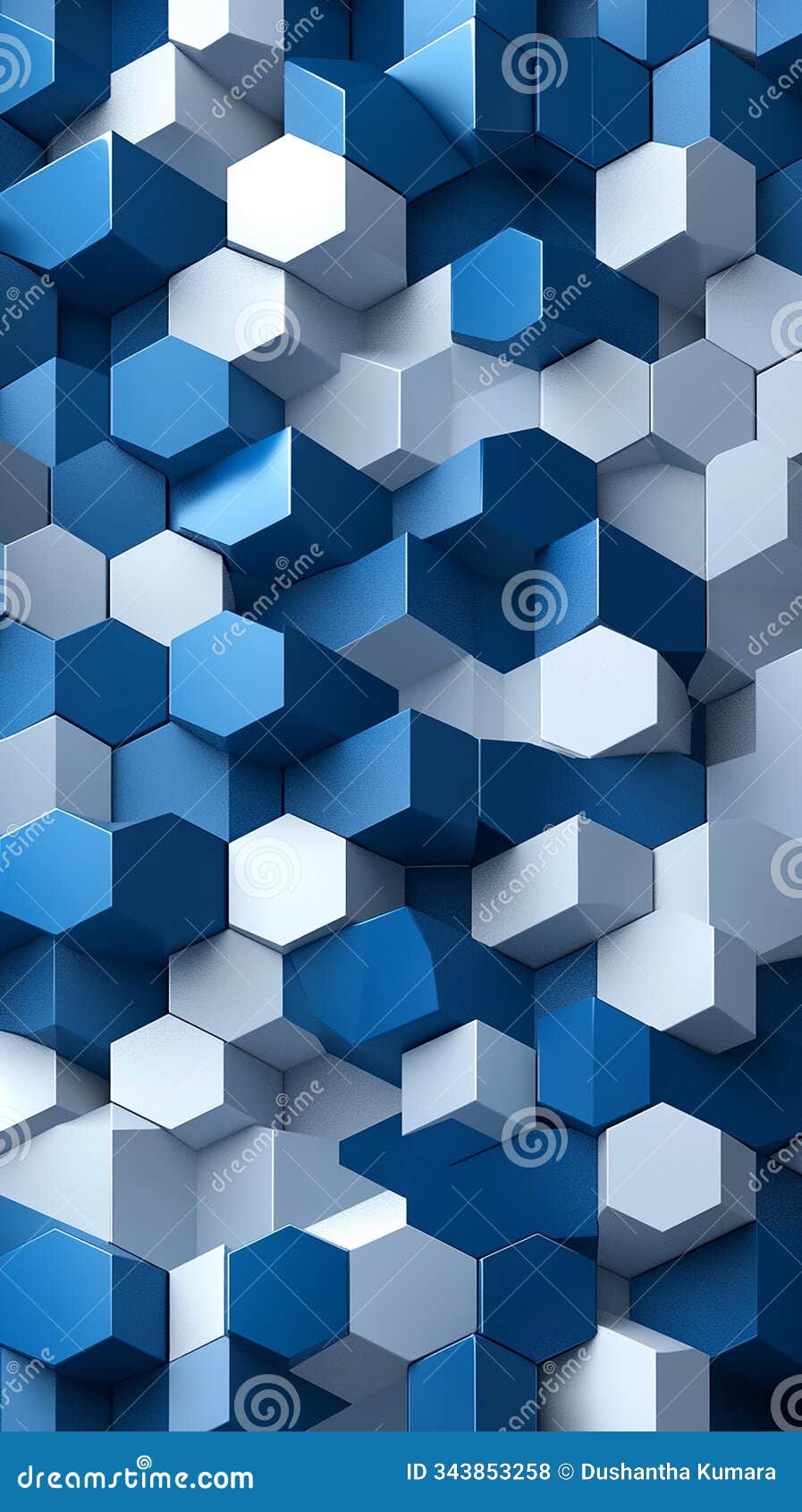 Isometric Cubes A Three Dimensional Pattern Of Interlocking Cubes