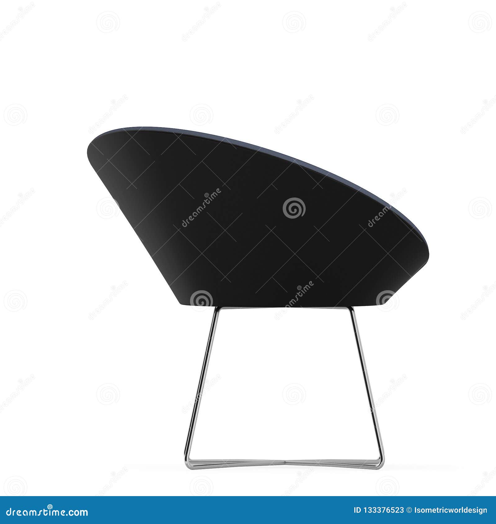 Isometric Chair 3D Rendering Stock Illustration - Illustration of hero ...