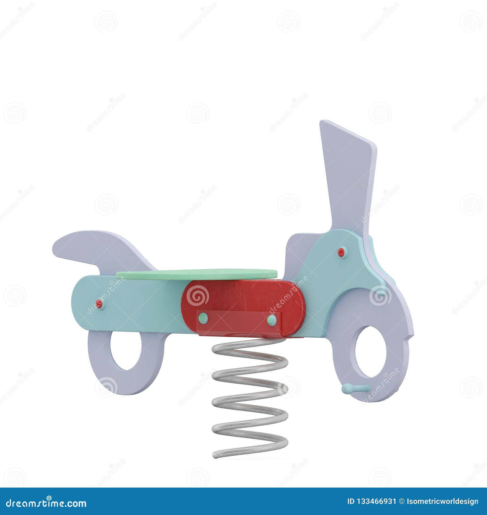 Isometric Kid Object 3D Rendering Stock Illustration - Illustration of ...