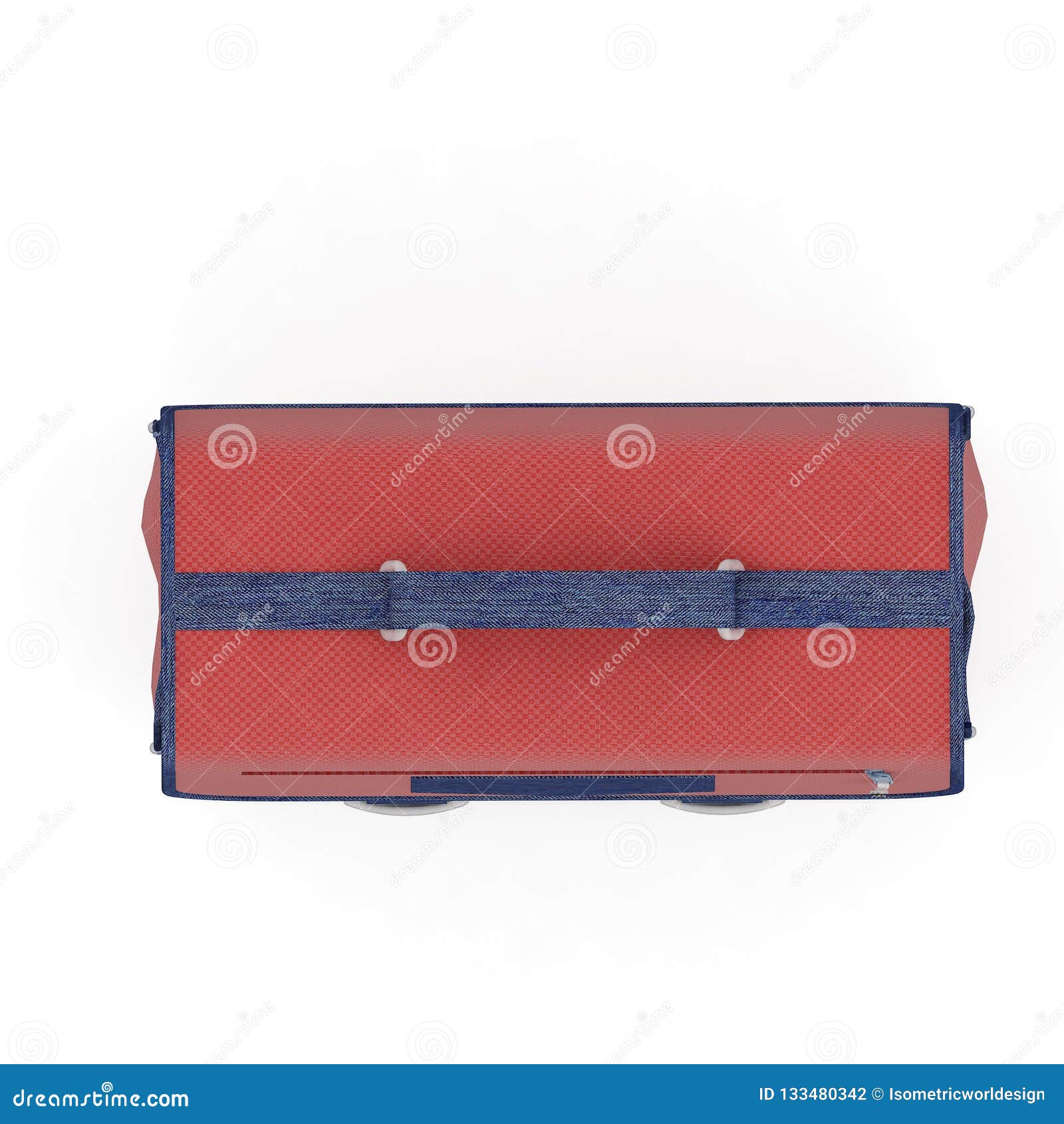 Isometric bag 3D rendering stock photo. Image of briefcase - 133480342