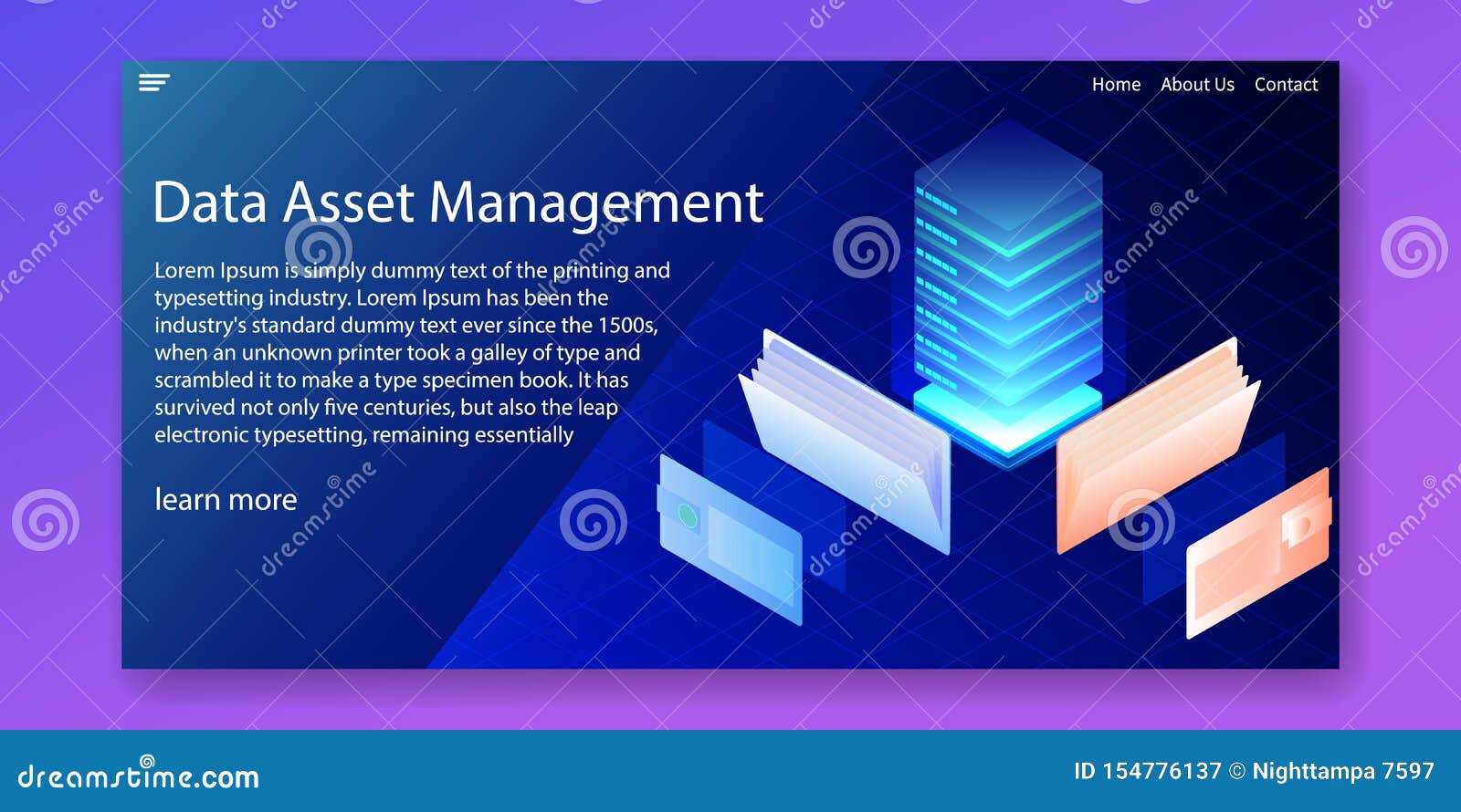 Isometric Data Asset Management and Information Analysis System Concept ...
