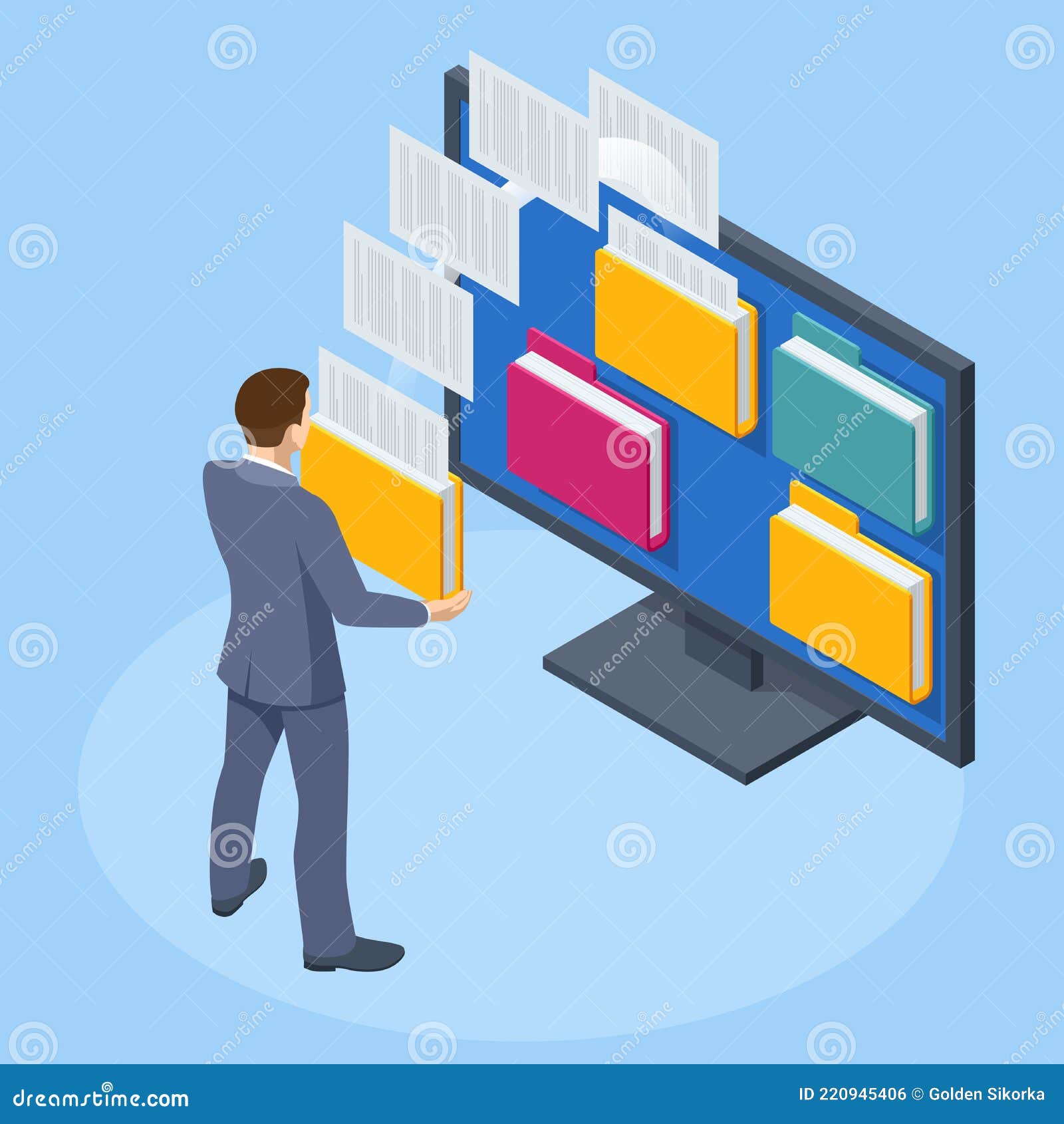 Archives Database Stock Illustrations – 901 Archives Database Stock ...