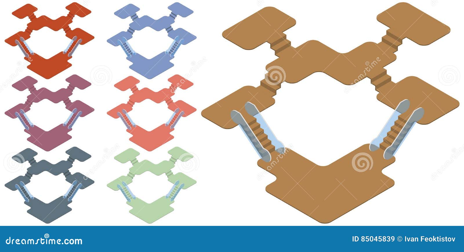 Isometric Design Infographic Stock Vector - Illustration of vector ...