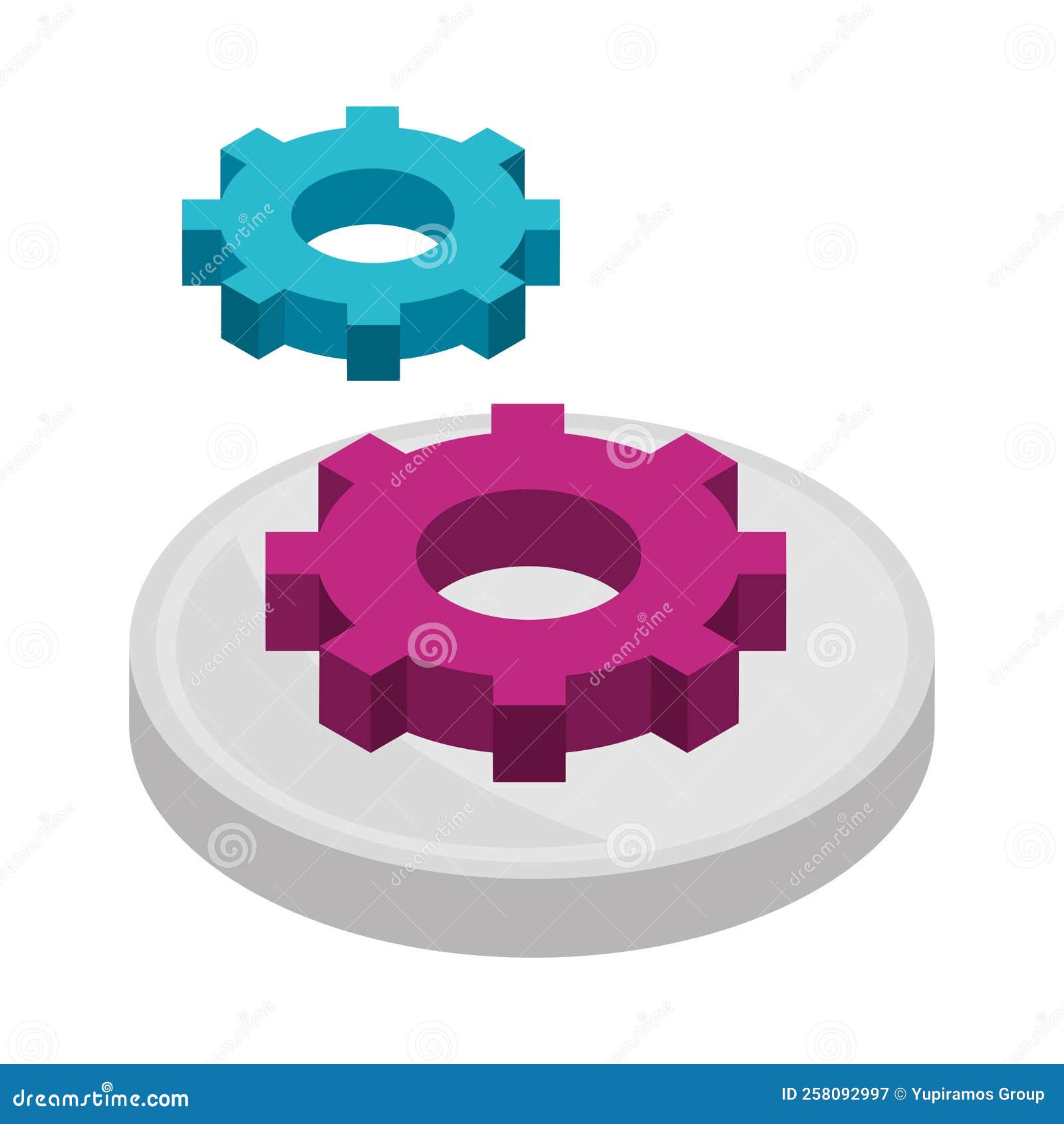 Isometric Development Process Stock Vector - Illustration of developer ...