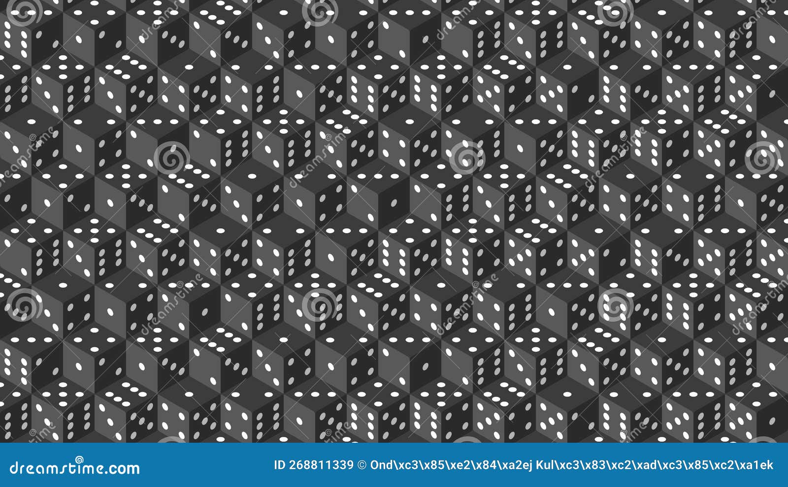 D20 Isometric Dice For Boardgames With Paper Unwrap Vector Illustration ...