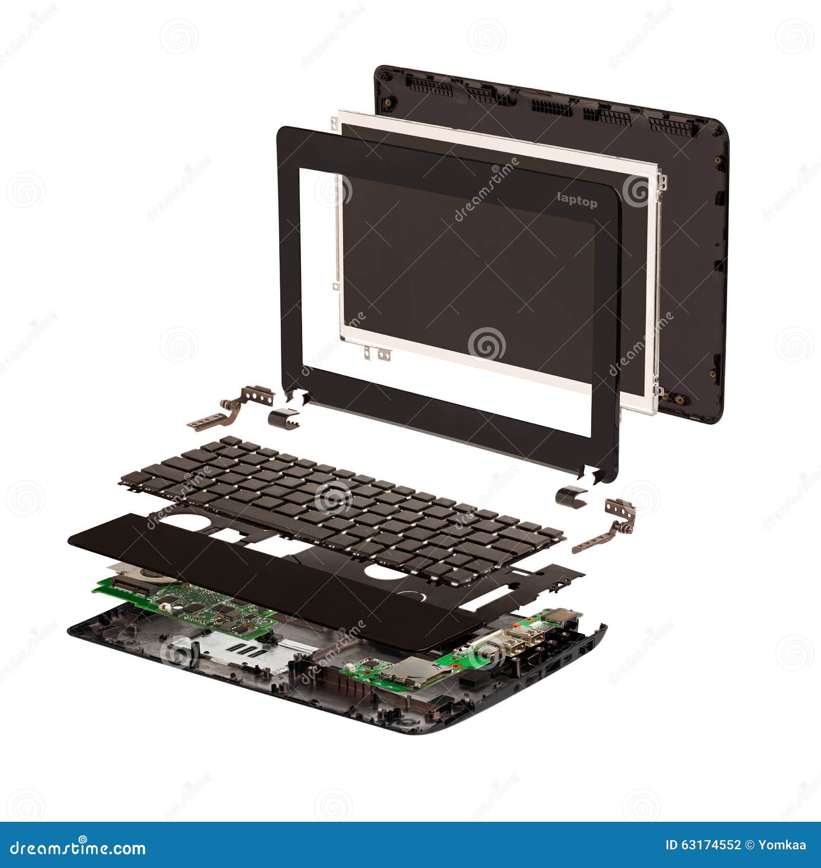 Notebook Disassembled Stock Illustrations – 9 Notebook Disassembled ...