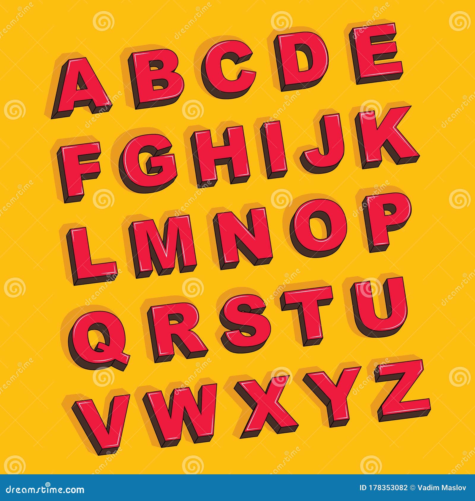 Isometric English Alphabet Font. Vector Illustration | CartoonDealer ... Isometric English Alphabet Font. Vector Illustration | CartoonDealer ...