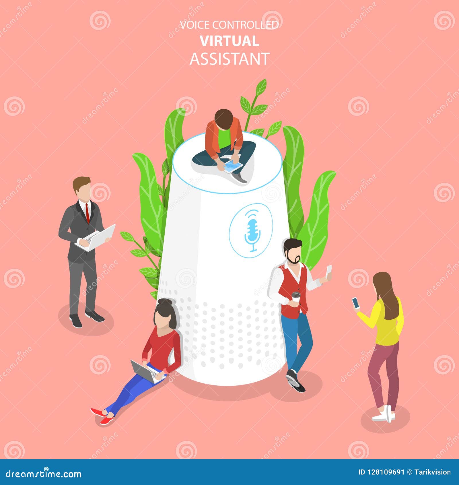Personal Voice Isometric Flat Vector Conceptual Illustration. Stock ... Personal Voice Isometric Flat Vector Conceptual Illustration. Stock ...