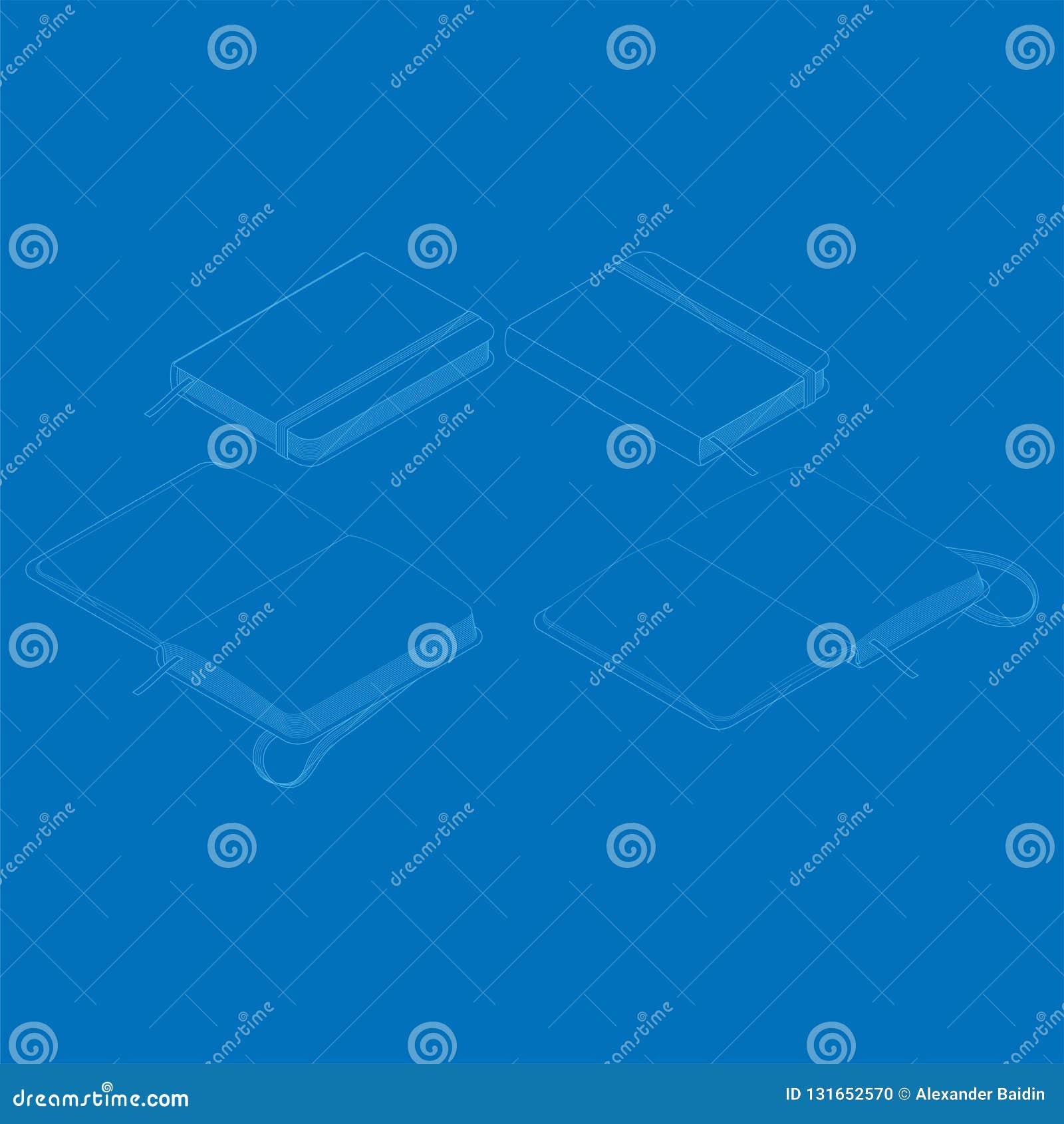 Isometric Flat Vector Illustration of Copybook Notepad. Stock Vector ... Isometric Flat Vector Illustration of Copybook Notepad. Stock Vector ...
