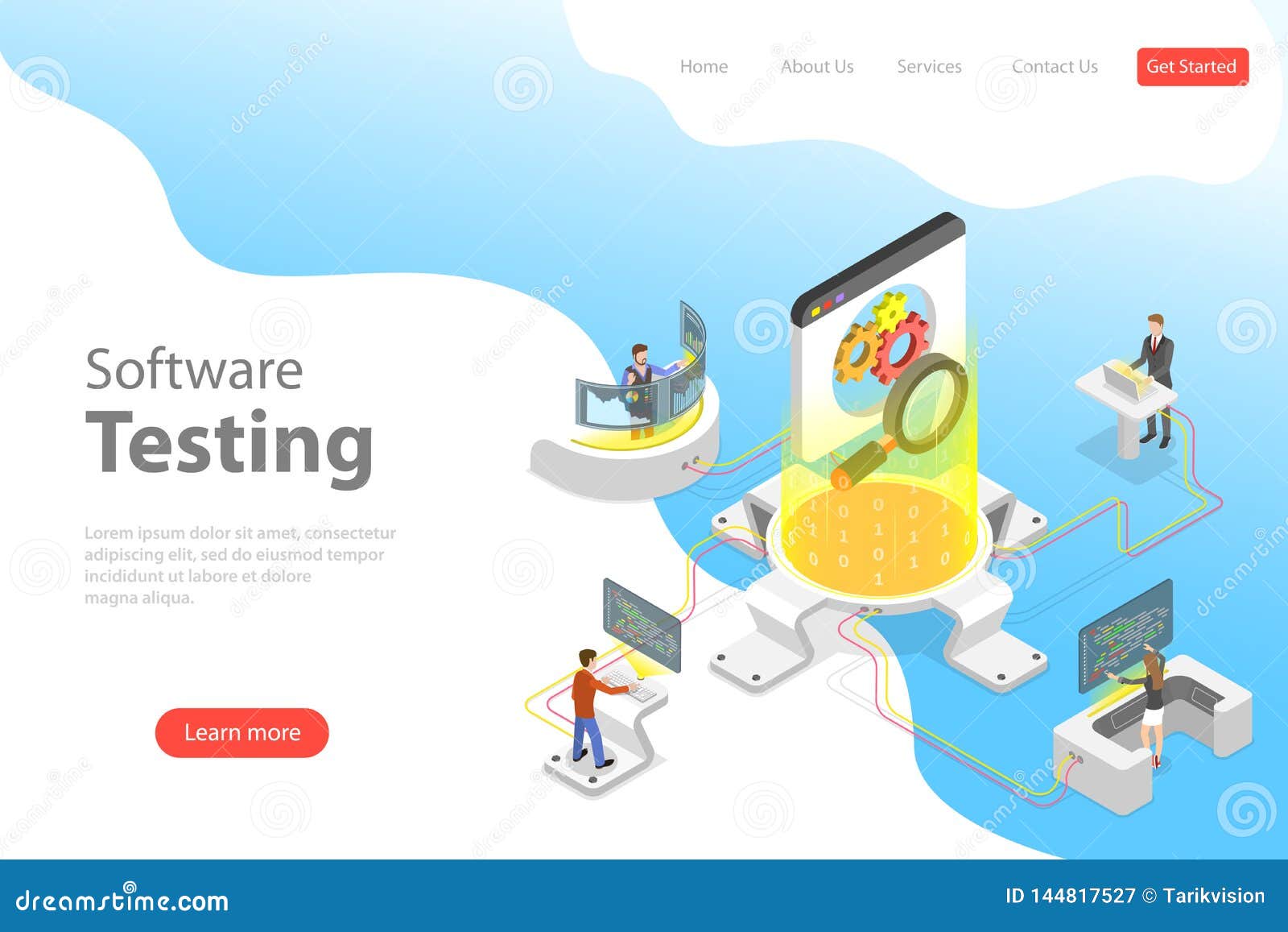 QA Landing. Software Testing Quality Assurance. People Fixing Bugs In ... QA Landing. Software Testing Quality Assurance. People Fixing Bugs In ...