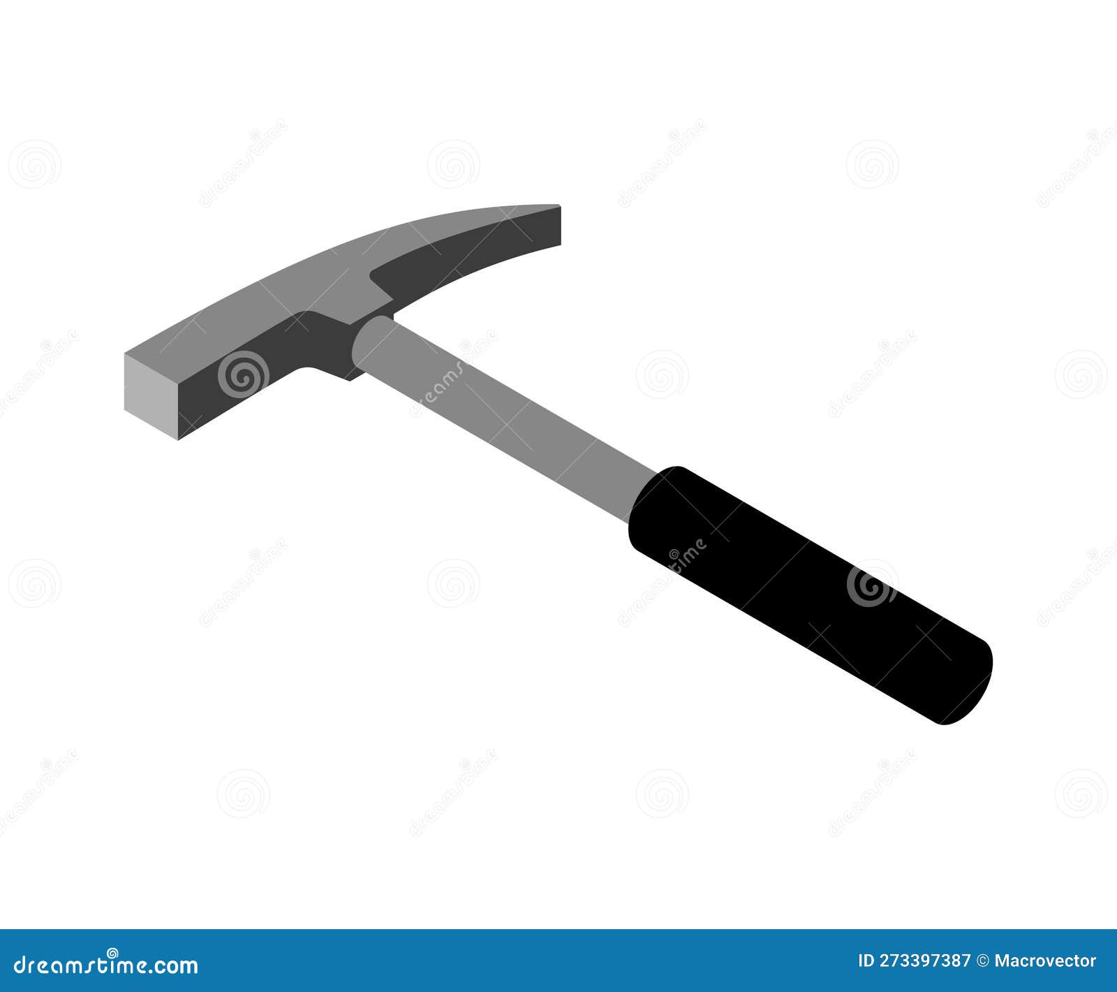 Isometric Geologist Hammer Cartoon Vector | CartoonDealer.com #273397387