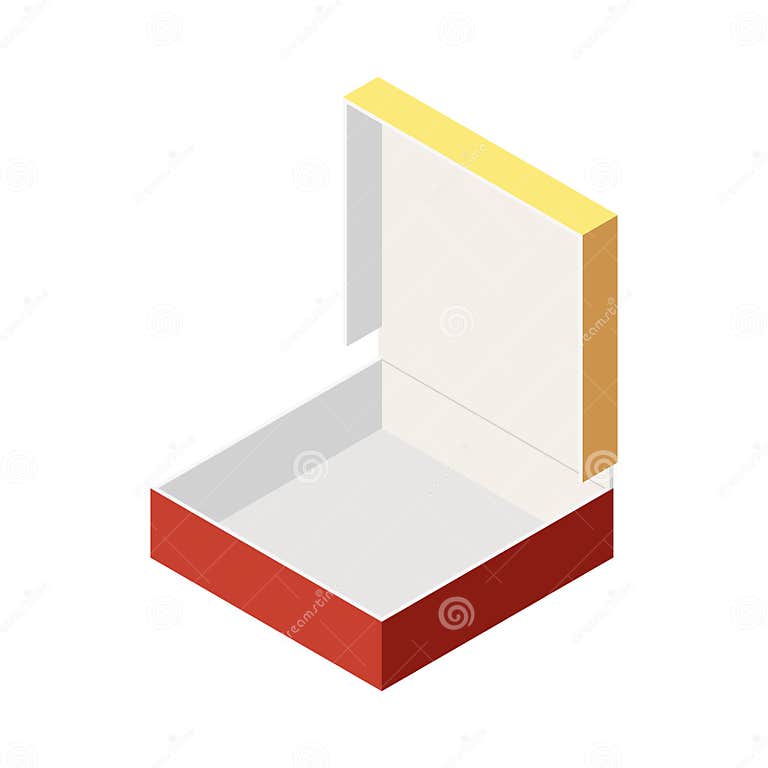 Isometric Gift Box stock illustration. Illustration of birthday - 259596262