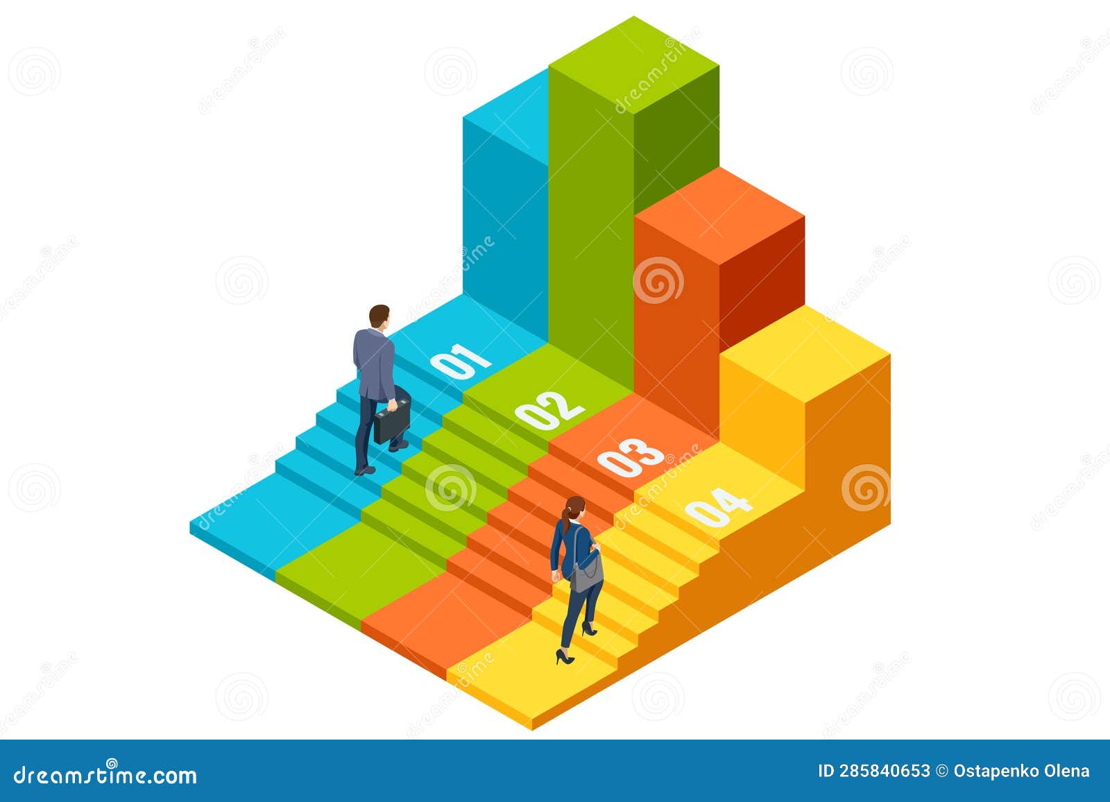 Isometric Goal and Target Achievement Concept. Hope To Success in ... Isometric Goal and Target Achievement Concept. Hope To Success in ...