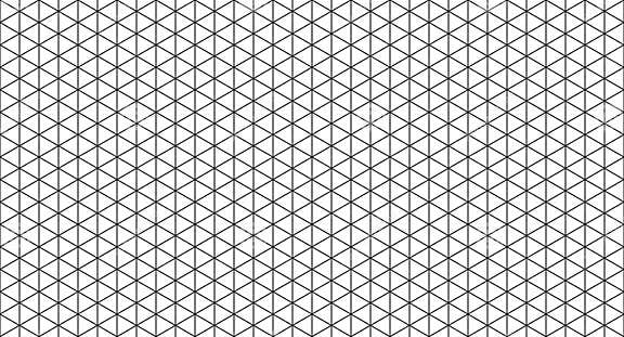 Isometric Graph Paper. Perspective Grid Template for Architect ...