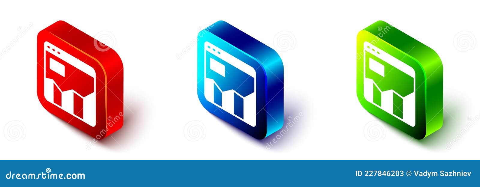 Isometric Graph, Schedule, Chart, Diagram, Infographic, Pie Graph Icon ...