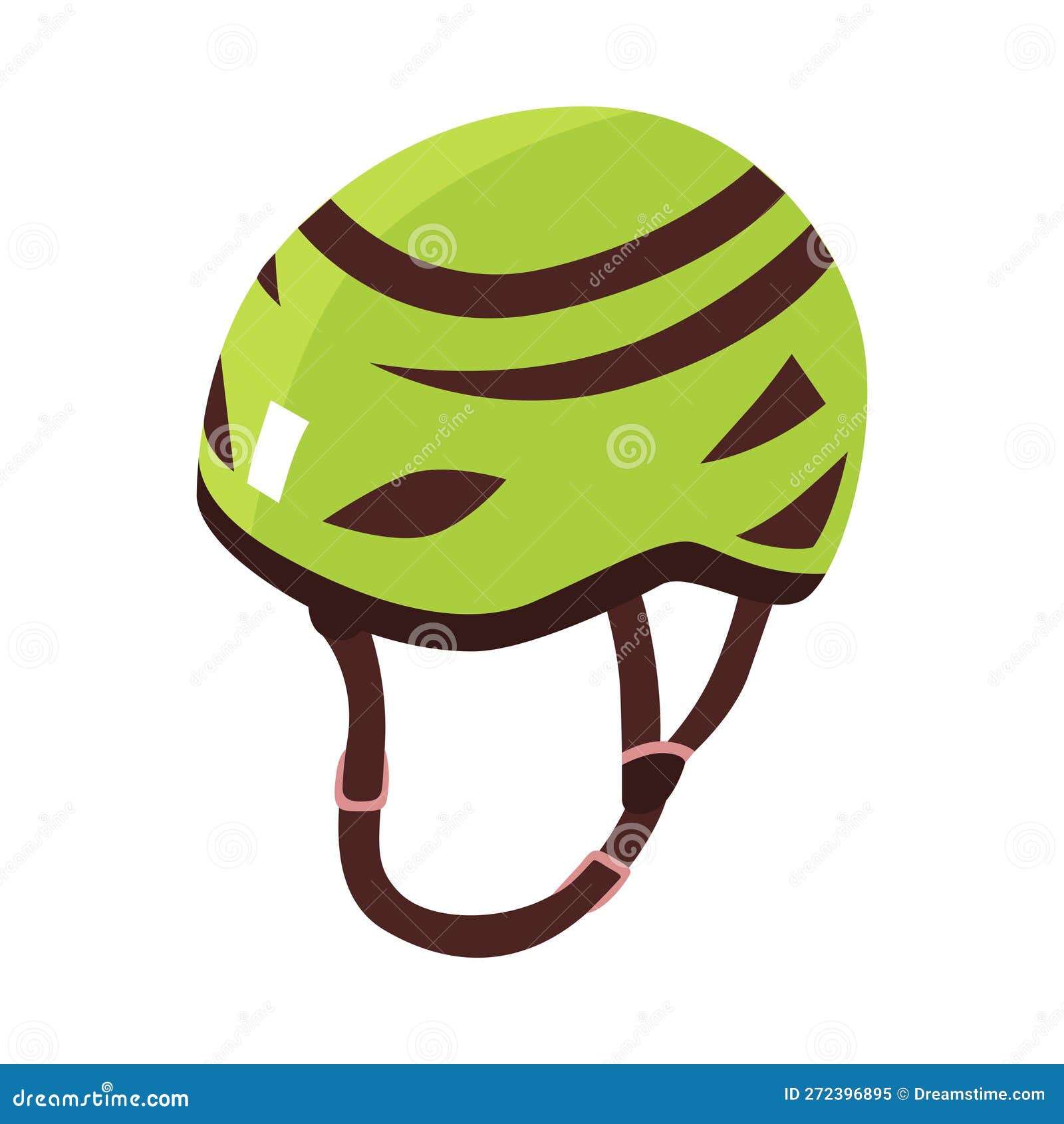 Isometric Helmet Icon stock vector. Illustration of childish - 272396895