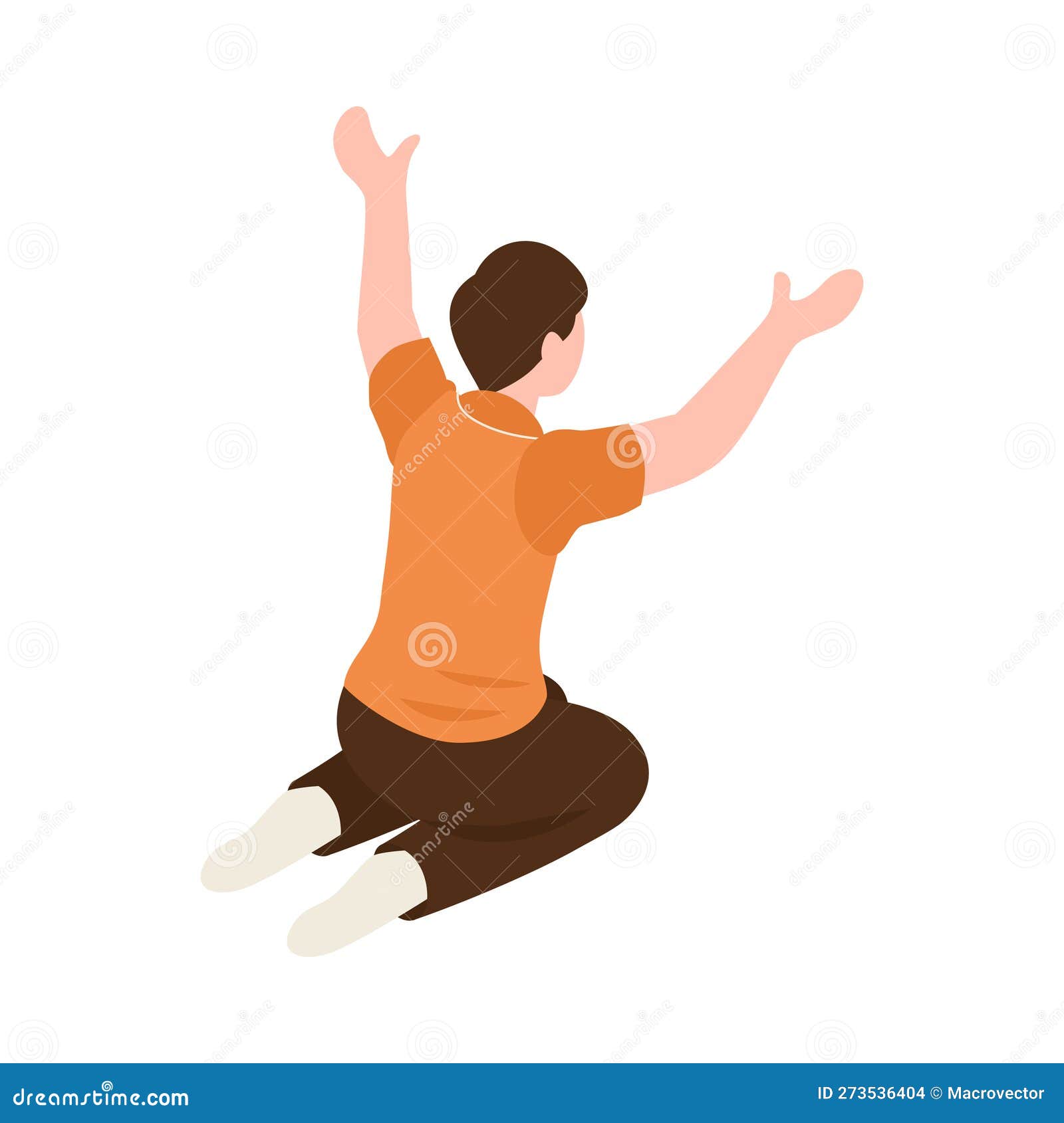 Isometric Prayer Icon stock vector. Illustration of spirituality ...