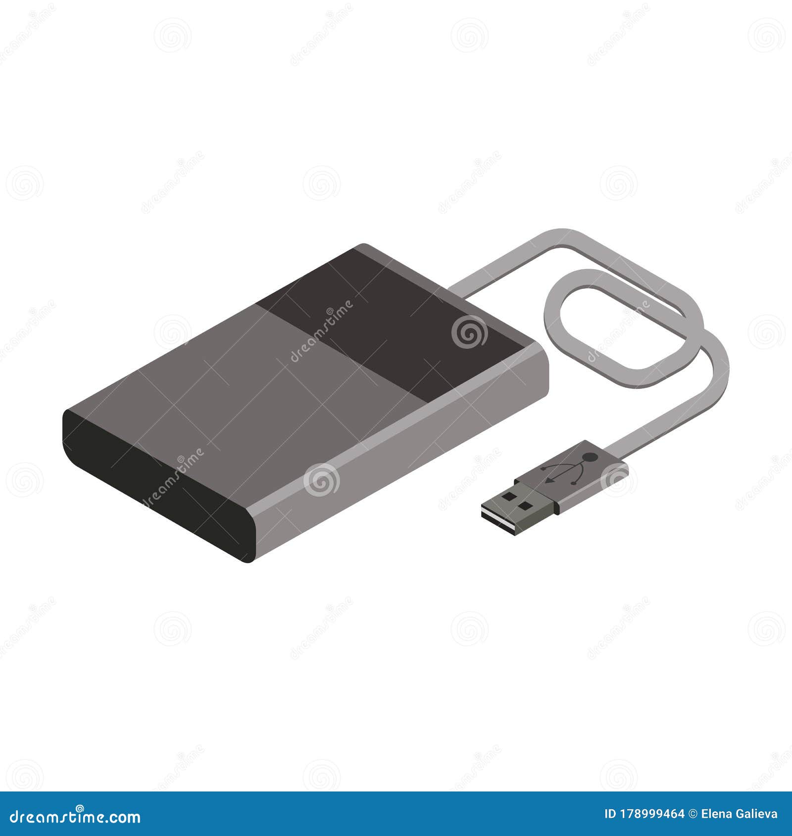 Isometric icon hard disk. stock illustration. Illustration of element ... Isometric icon hard disk. stock illustration. Illustration of element ...