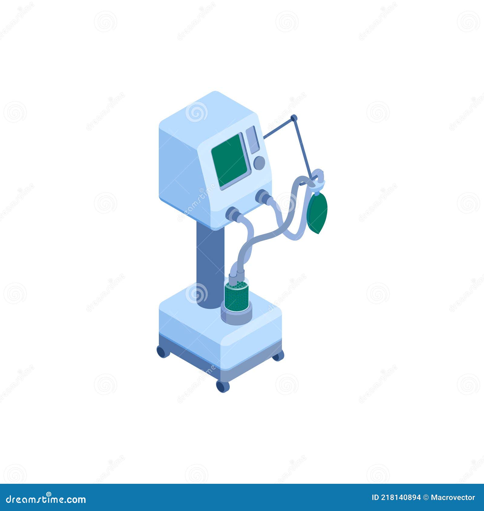 Hospital Equipment Icon stock vector. Illustration of consult - 218140894
