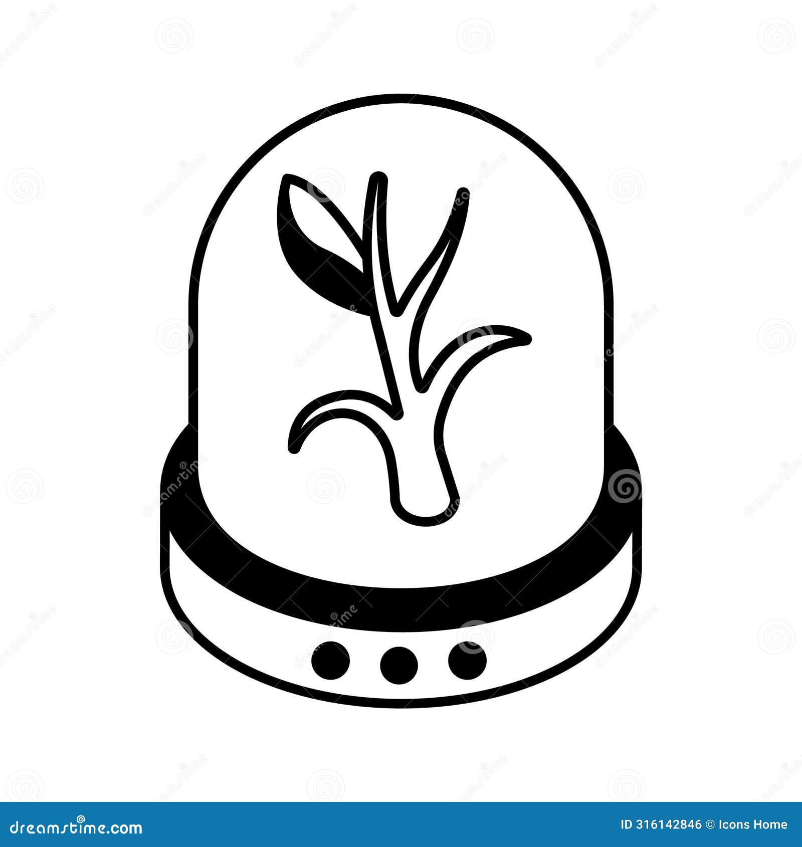 An Isometric Icon of Plant Conservation in Modern Style Stock Vector ...