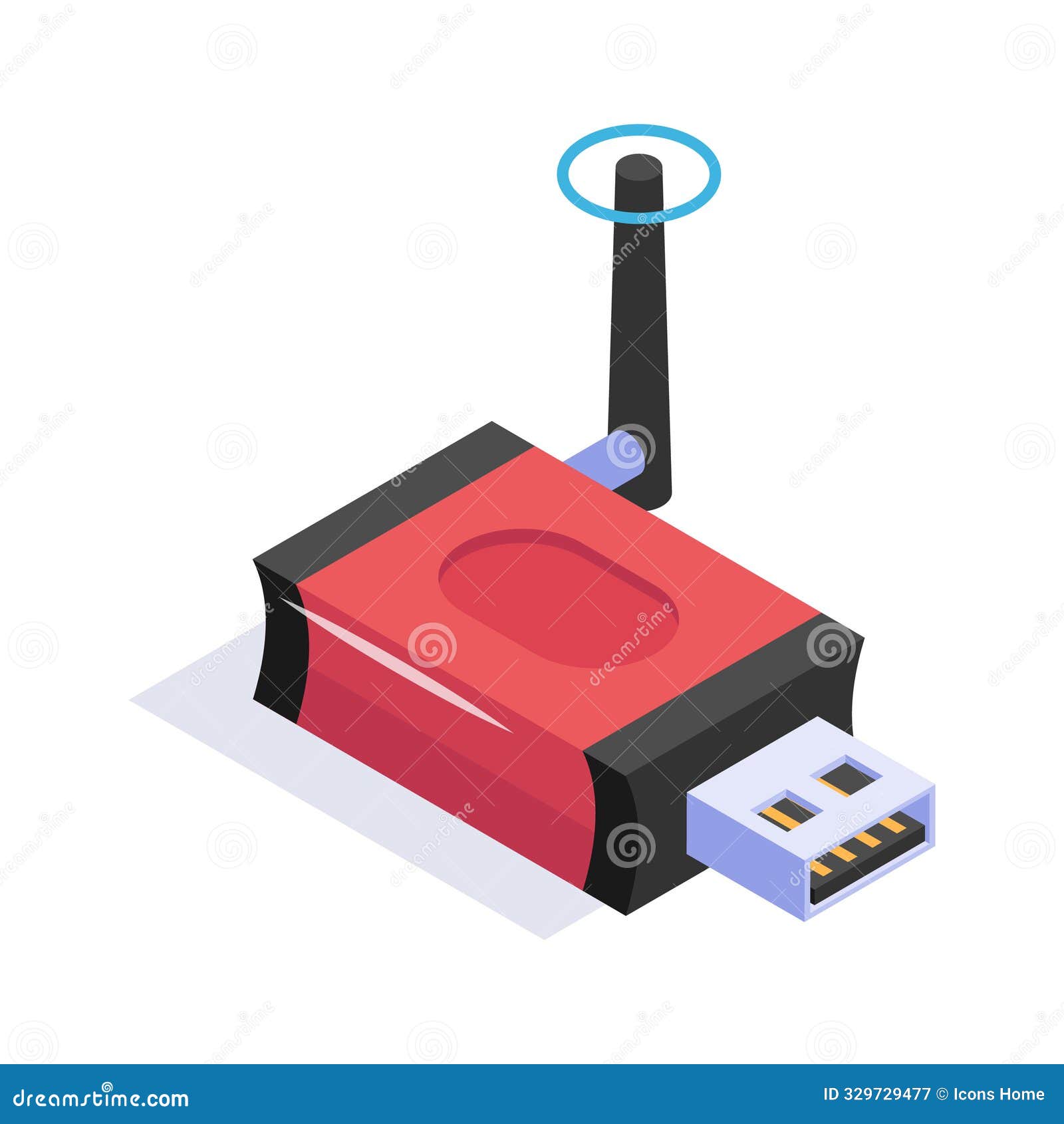 The Wifi Adapter Icon. Transfer And Connection, Data, Wifi Symbol. UI ...