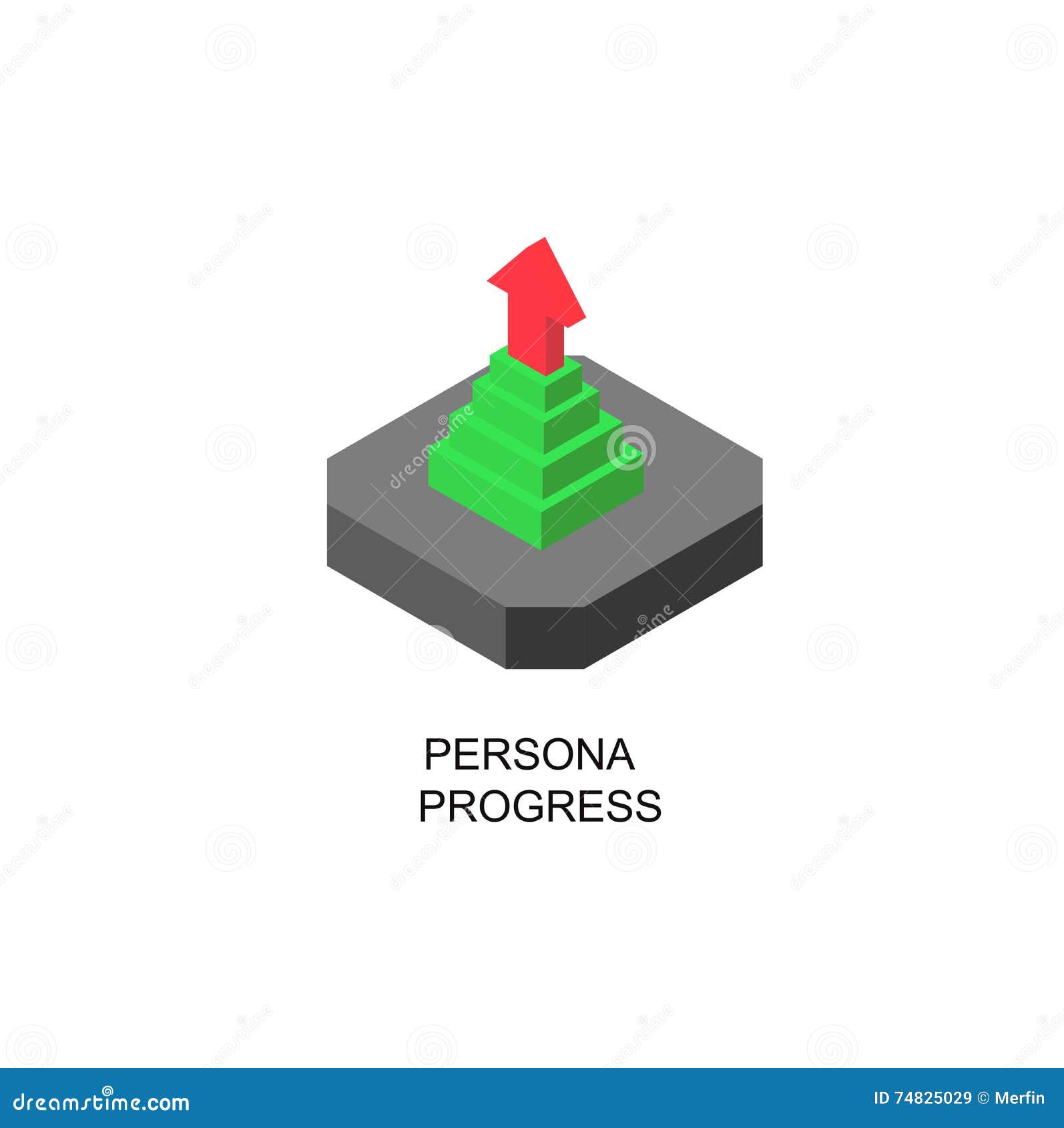 Isometric Icons Collection of Human Brain Process Stock Vector ...