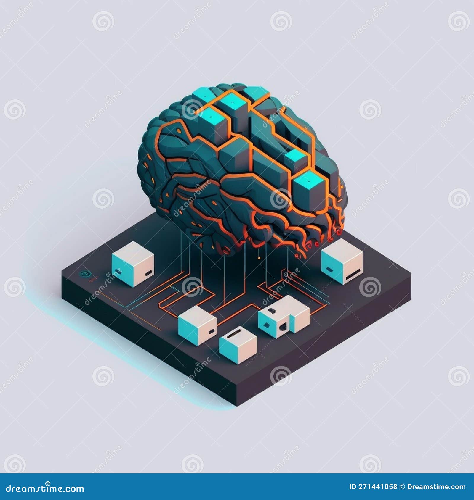 Isometric Illumination Of Robotic Human Brain With Detailed Circuits ... Isometric Illumination Of Robotic Human Brain With Detailed Circuits ...