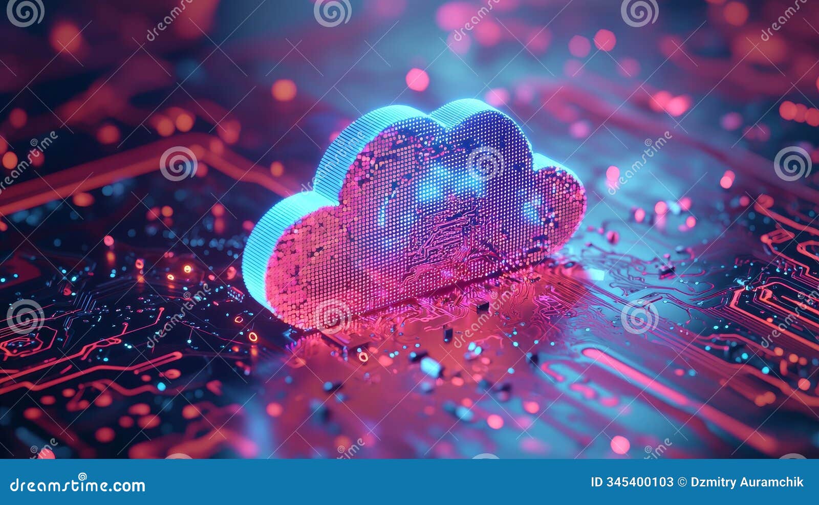 An Illustration Illustrating Multi-cloud Data Connectivity With ...