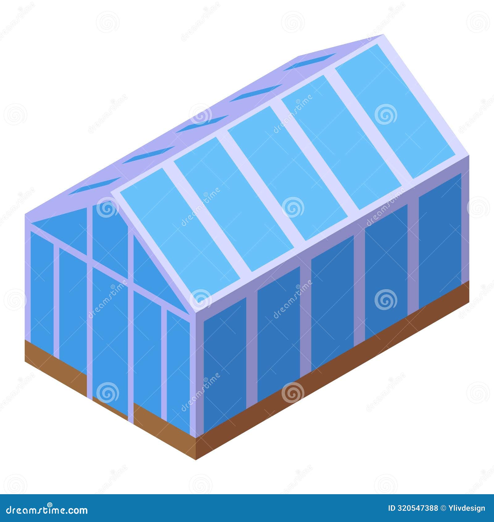 Isometric Illustration of a Solar Panel Roof Stock Vector ...