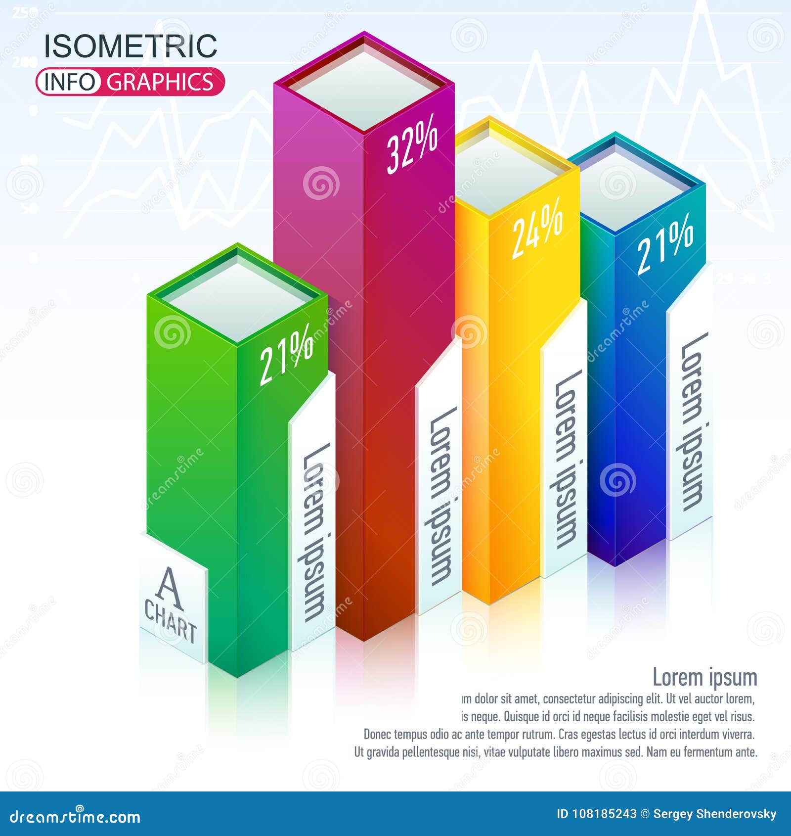 Isometric Infogrraphic Mapa Ilustracja Wektor - Ilustracja złożonej z ...