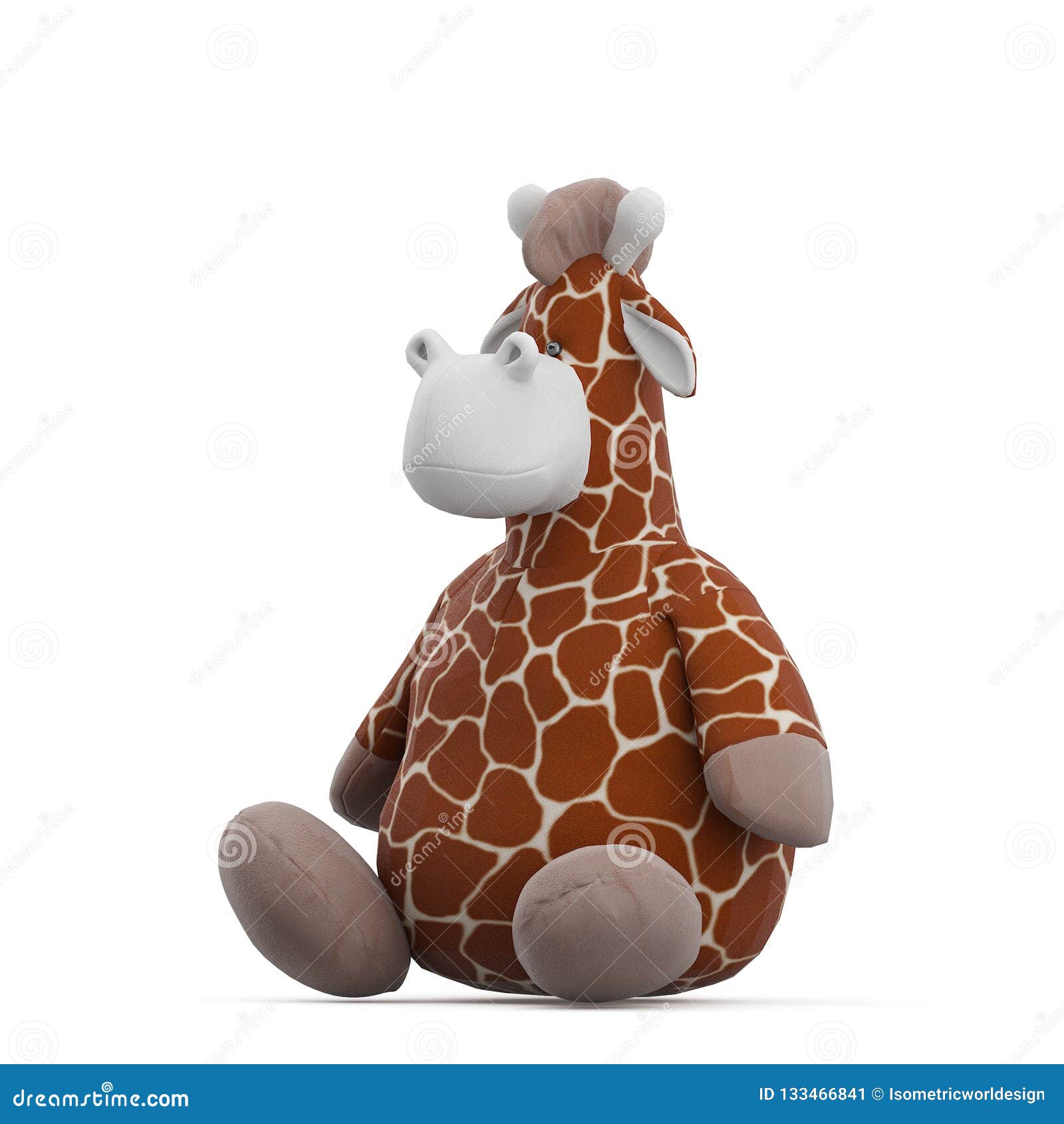 Isometric Kid Object 3D Rendering Stock Illustration - Illustration of ...