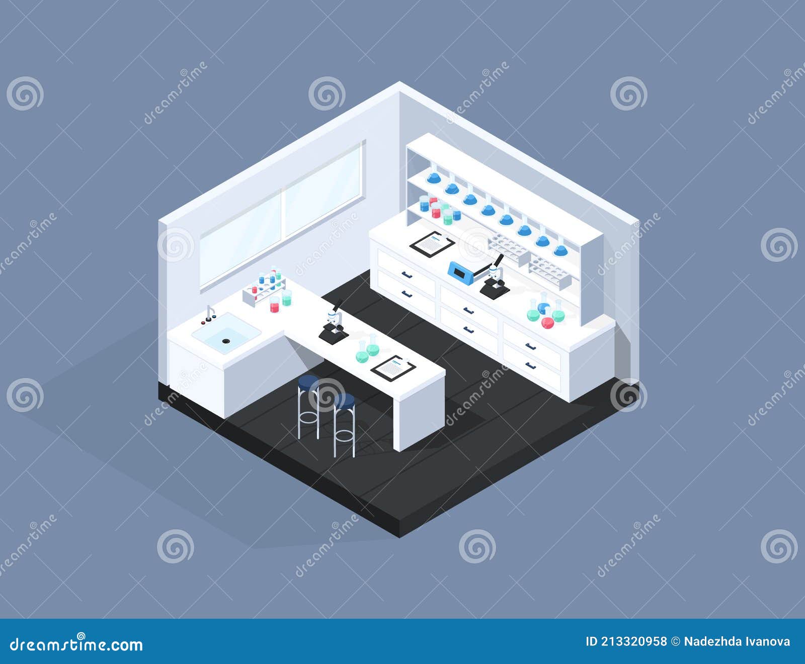 Laboratory Building Clip Art