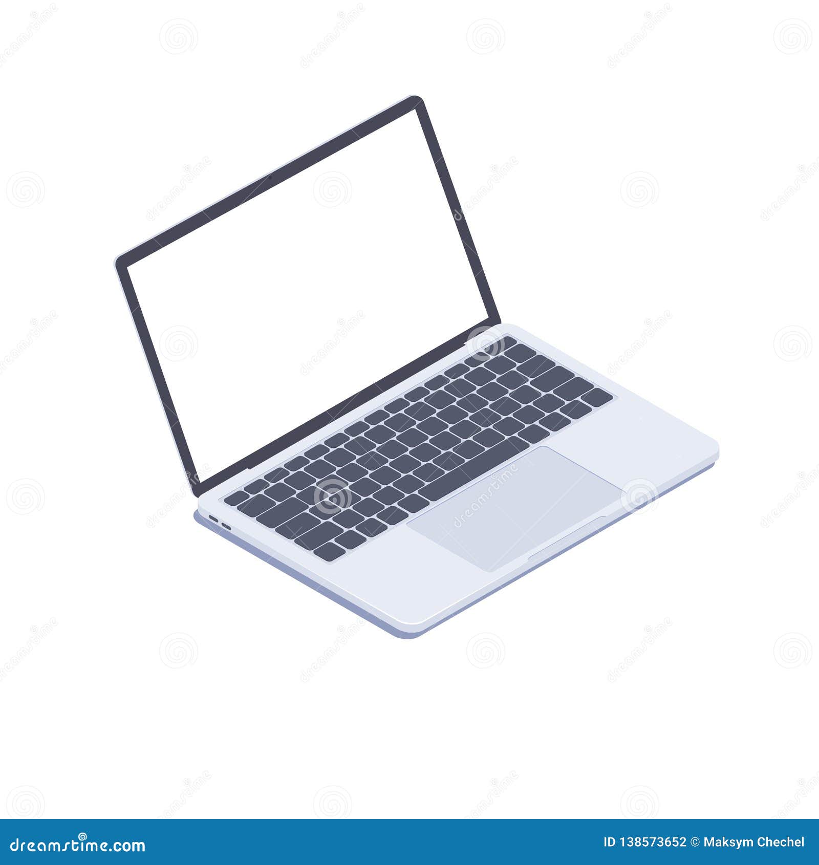 Isometric Laptop. Vector 3d Isometric Laptop Computer. Stock Vector ... Isometric Laptop. Vector 3d Isometric Laptop Computer. Stock Vector ...