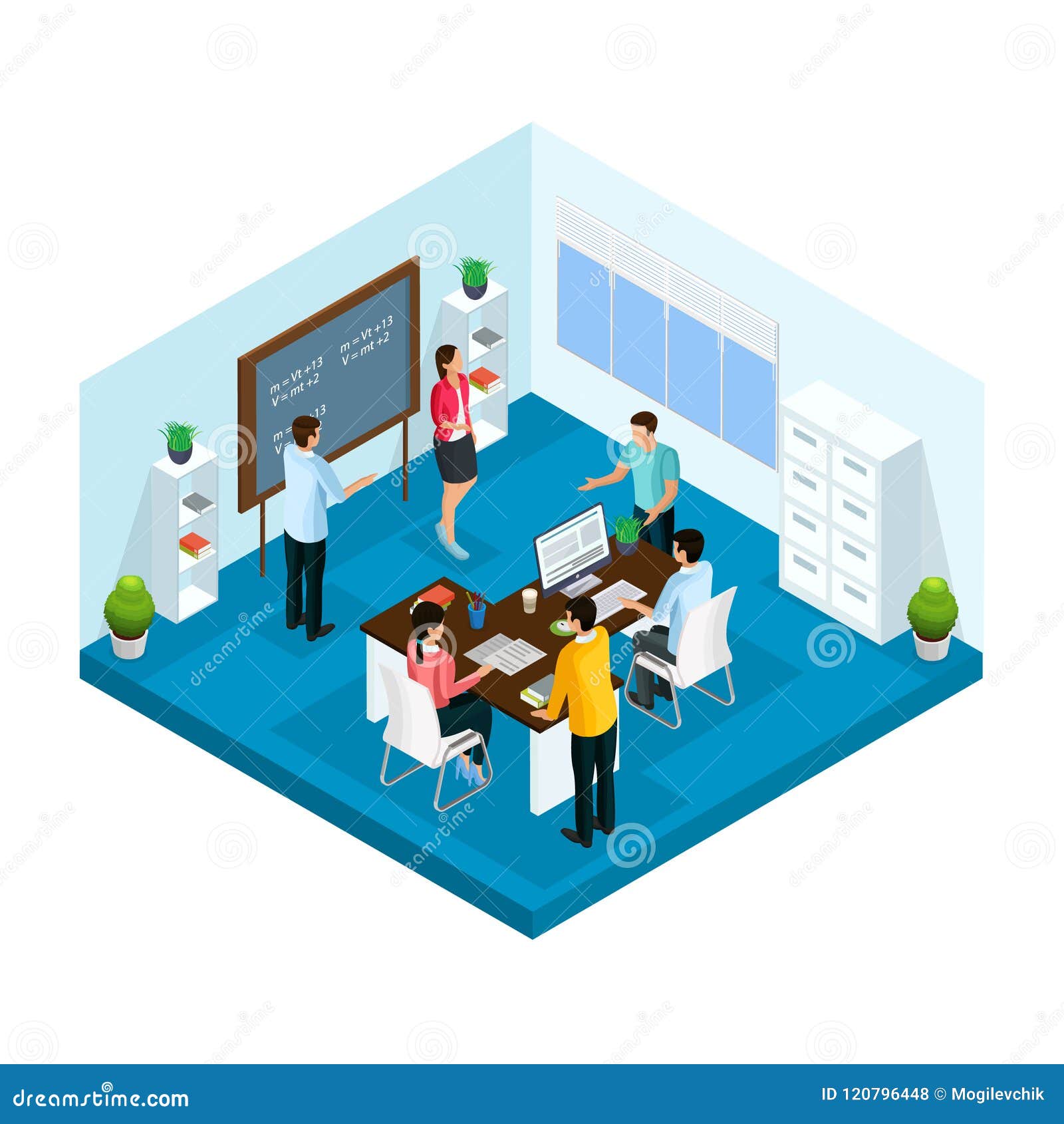 Learning Process Vector Line Icons Set. Knowledge, Education ...