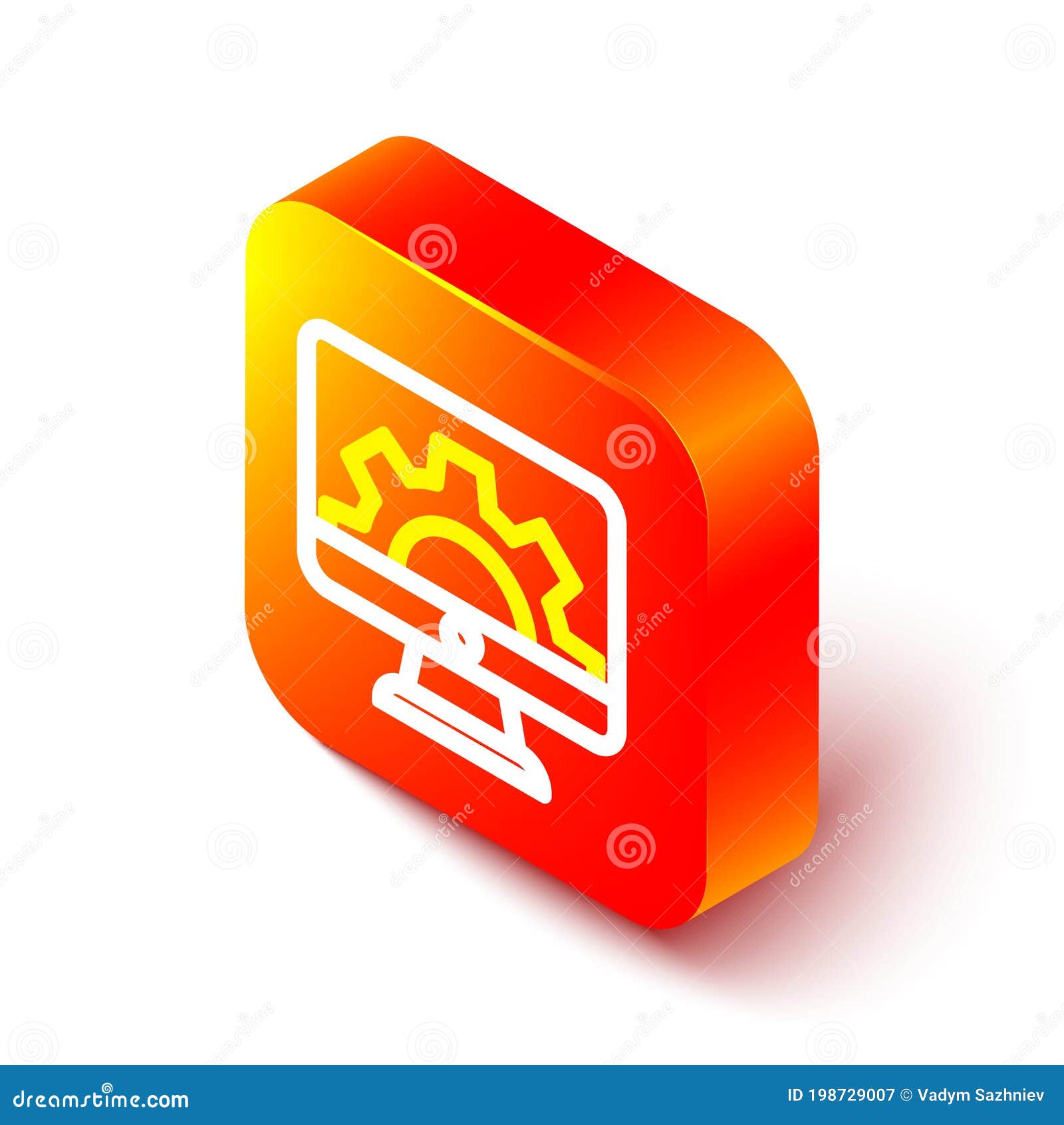 Isometric Line Software, Web Development, Programming Concept Icon ...