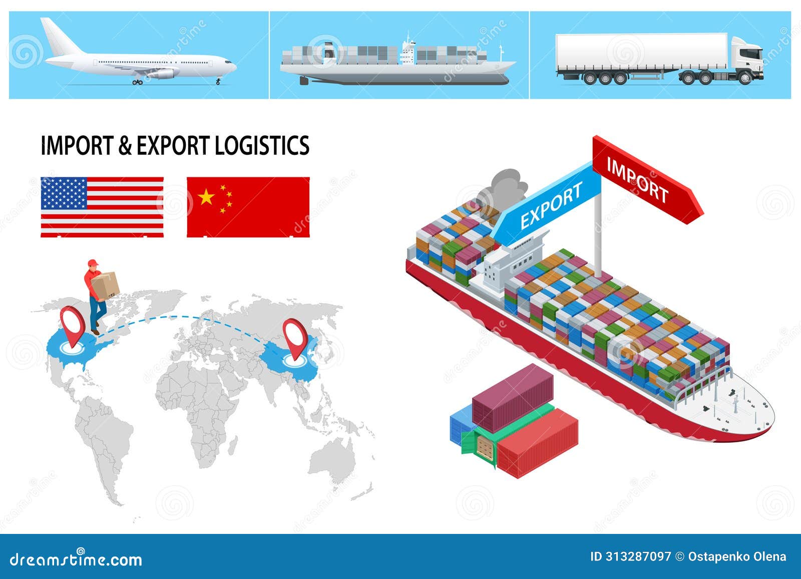 Shiptruck Cartoons, Illustrations & Vector Stock Images - 1 Pictures to ...