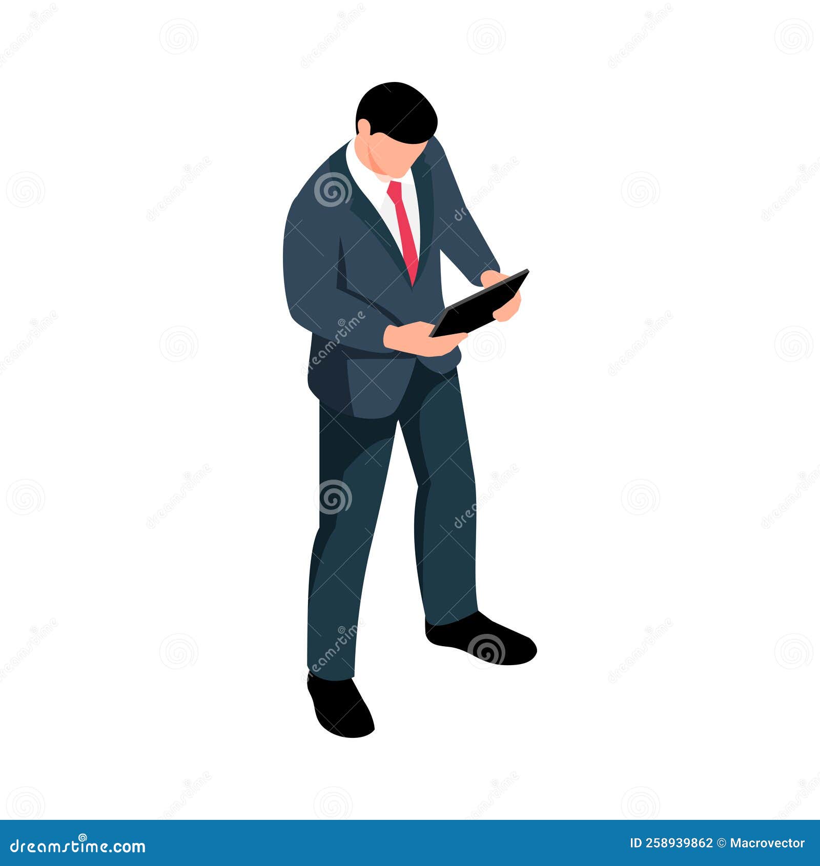 Isometric Man Pose Icon stock illustration. Illustration of design ...