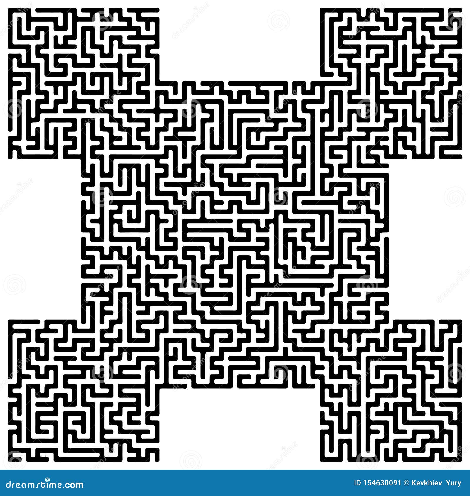 Isometric Maze, Labyrinth Solution Concept Vector Illustration. Stock ... Isometric Maze, Labyrinth Solution Concept Vector Illustration. Stock ...