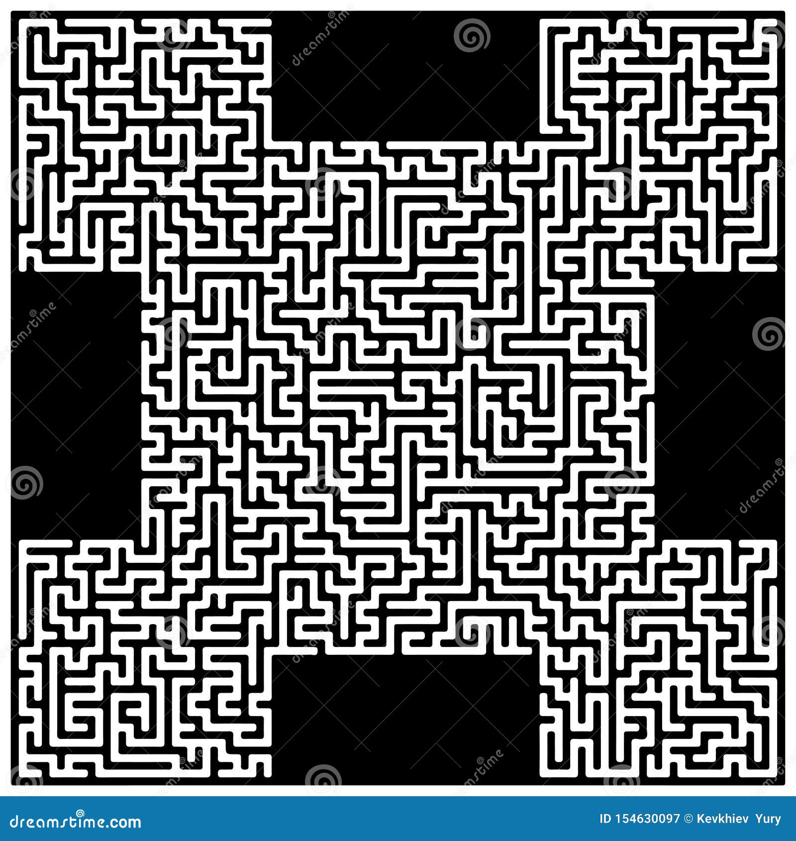 Isometric Maze, Labyrinth Solution Concept Vector Illustration. Stock ... Isometric Maze, Labyrinth Solution Concept Vector Illustration. Stock ...