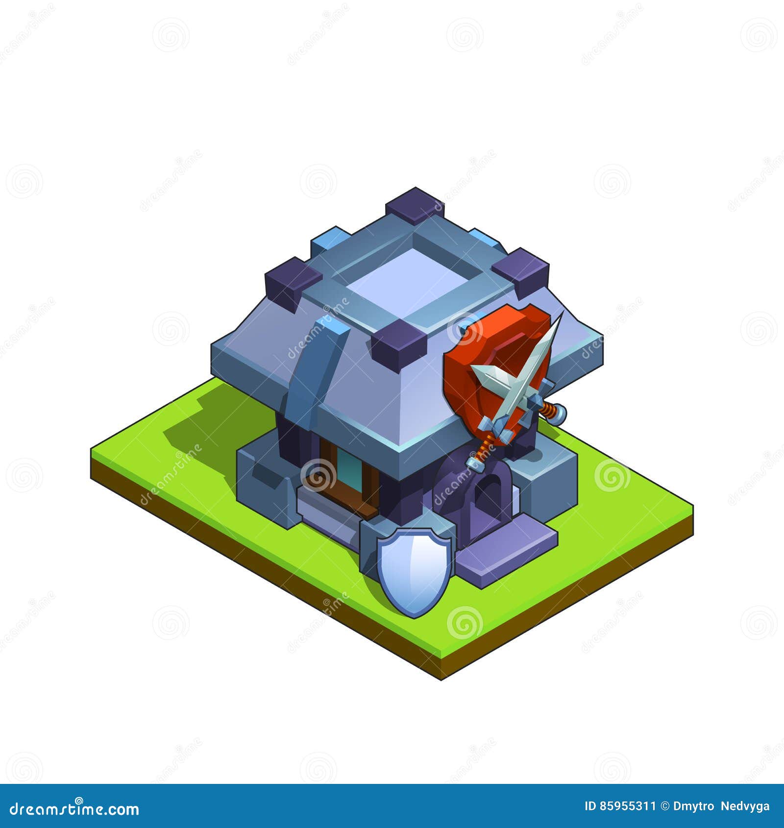 Isometric Medieval Castle Cartoon Vector | CartoonDealer.com #25056631 Isometric Medieval Castle Cartoon Vector | CartoonDealer.com #25056631